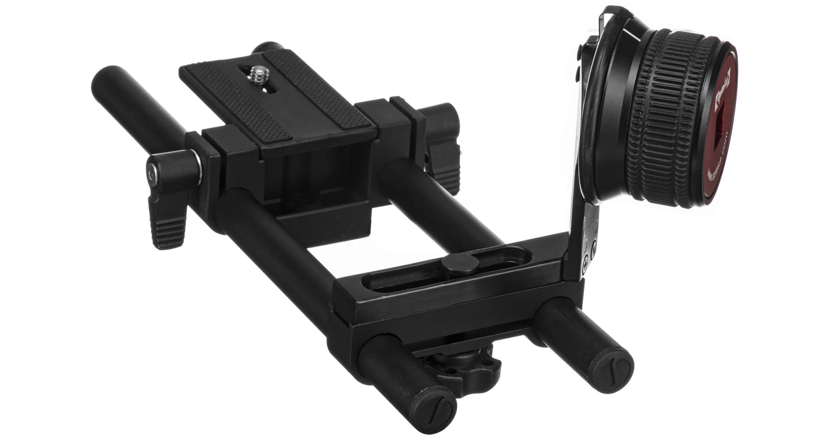 Opteka Gearless Follow Focus Rig with 15mm Rod Kit FF240 B&H