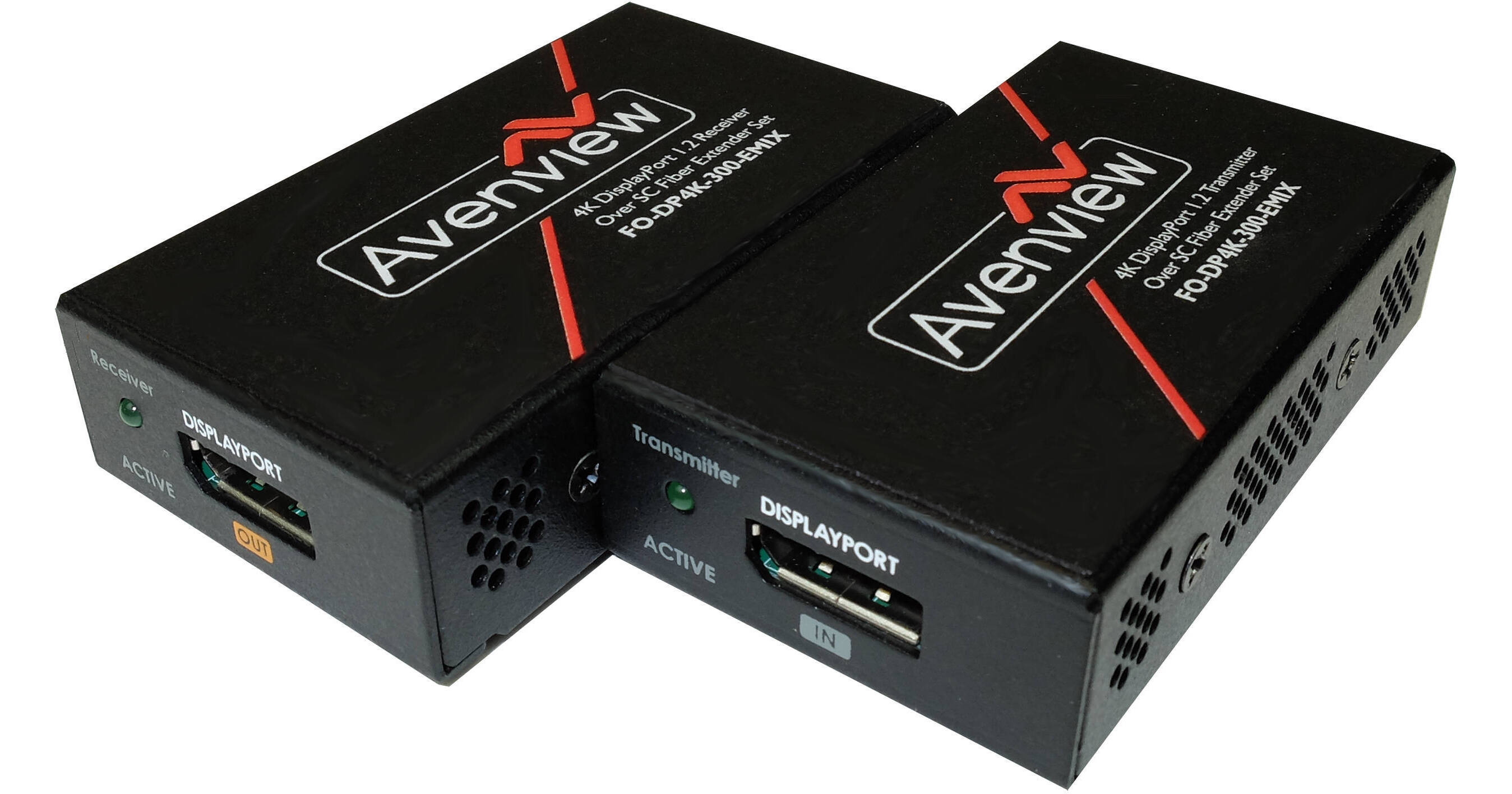 Avenview 4K DisplayPort Extender Set Over SC