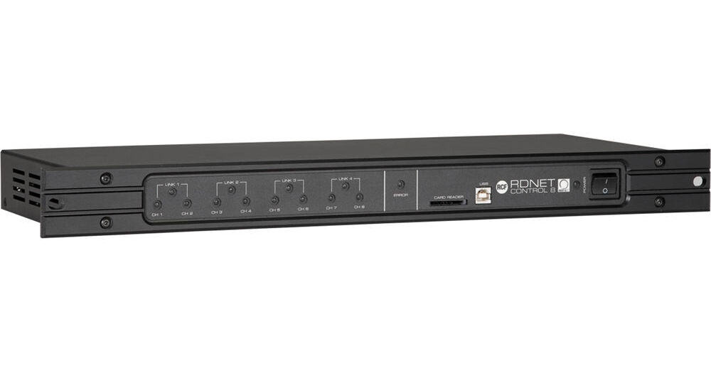 RCF 8-Channel RDNet Control System (up to 32 Devices) RDNET8-RCF