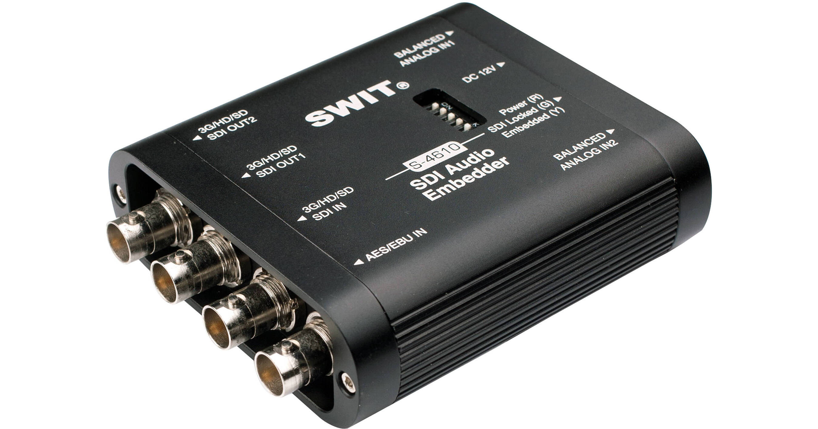 SWIT Portable SDI Audio Embedder S-4610 B&H Photo Video
