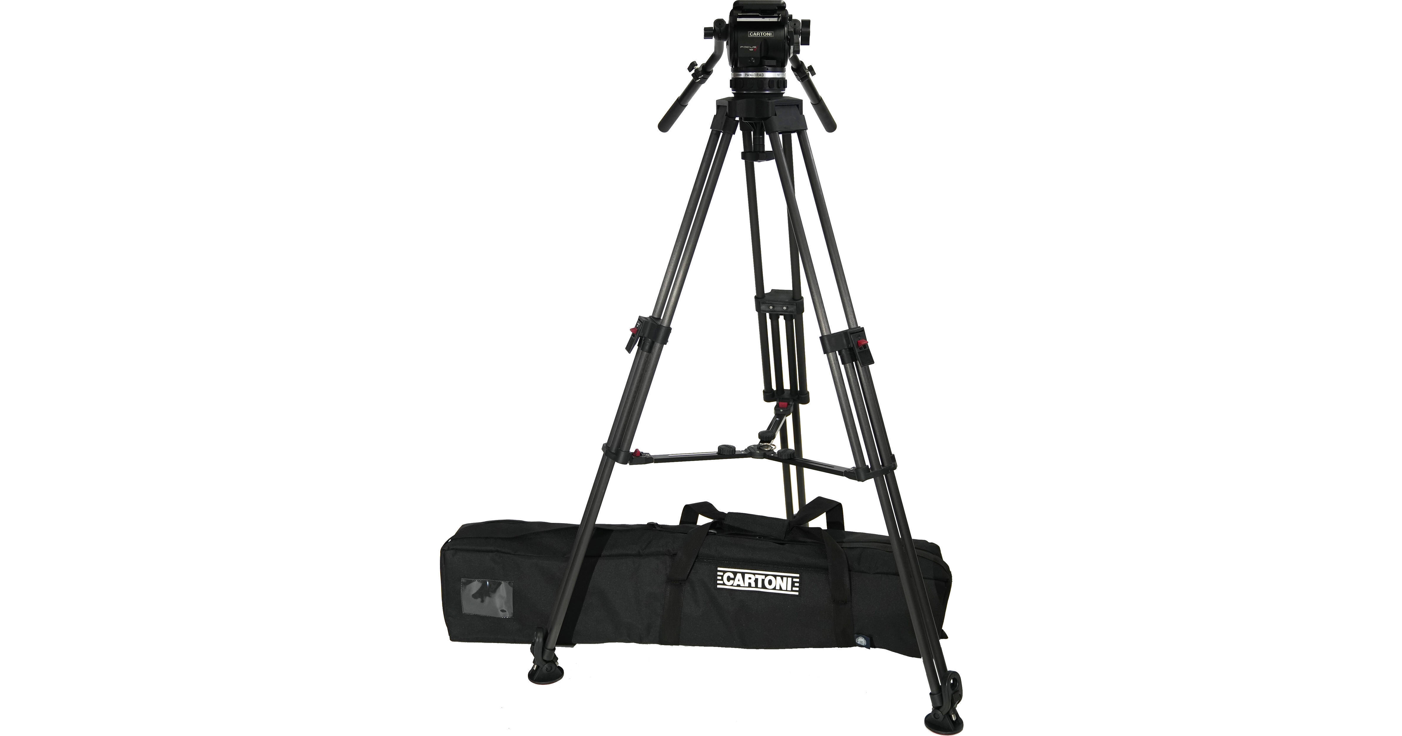 Cartoni Focus 18 Fluid Head with H601 Tripod Legs, KF18-1HM B&H
