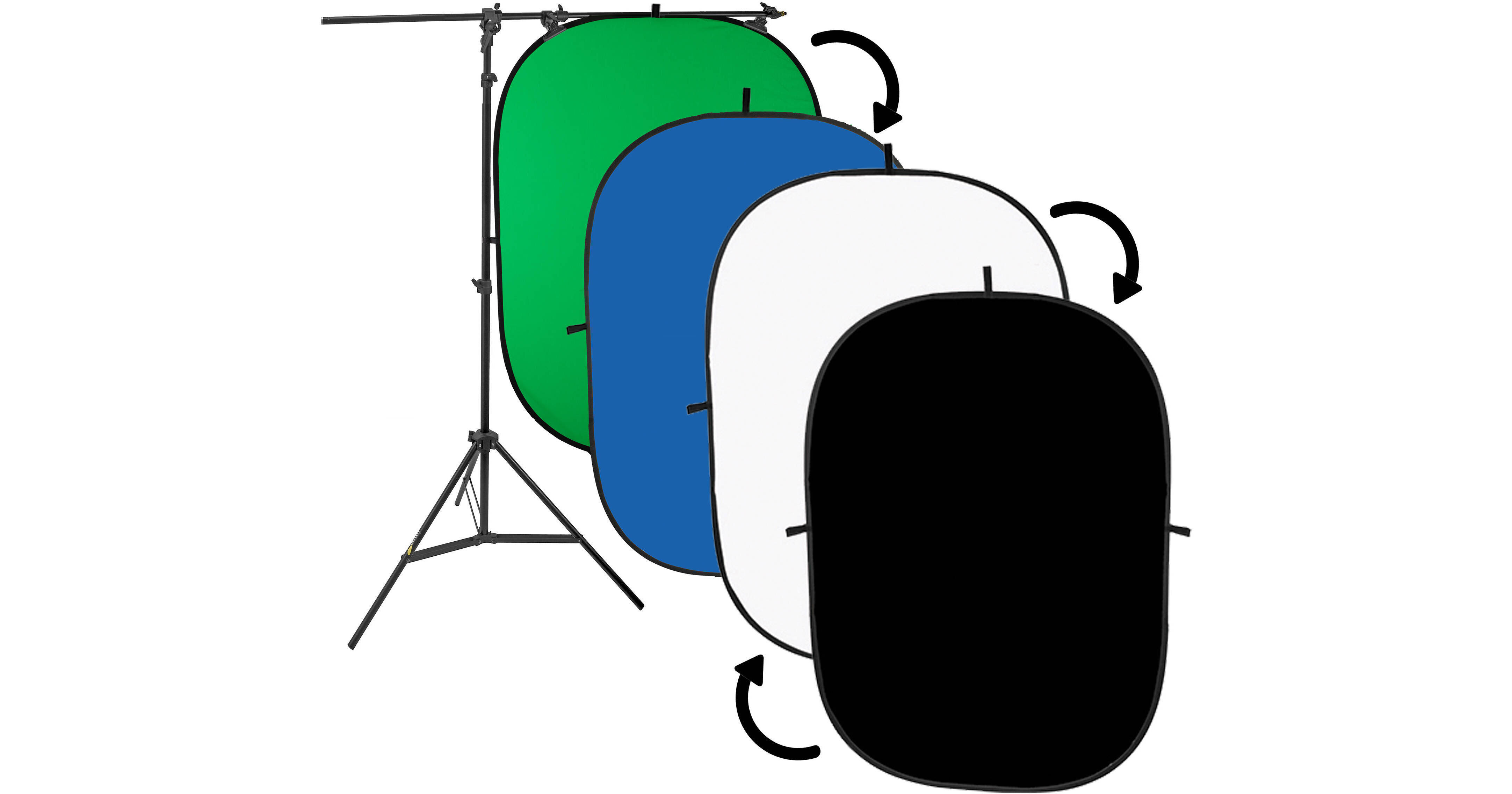 Angler 5x7' Collapsible Background Kit B&H Photo Video