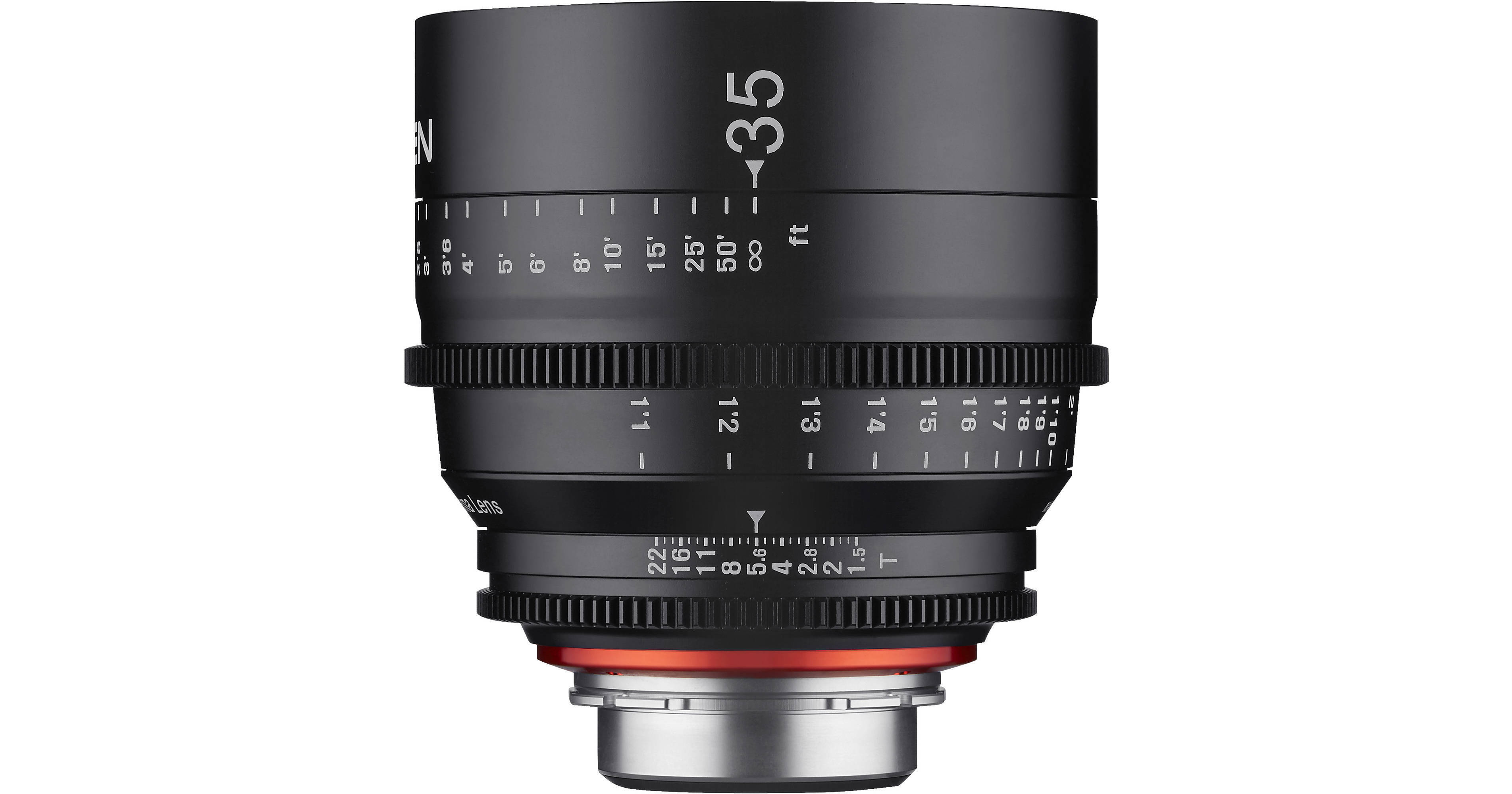 Rokinon Xeen 35mm T1.5 Lens for Sony E-Mount XN35-NEX B&H Photo
