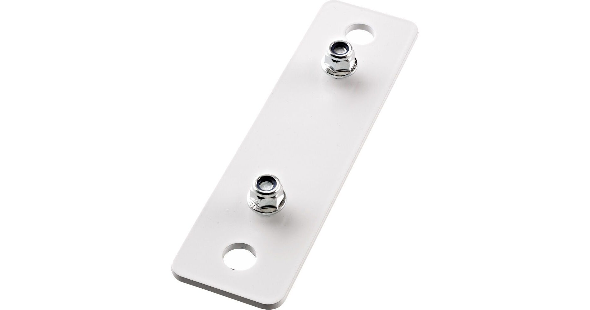 K&M Adapter Panel 5 Vertical Mounting Bracket (White)