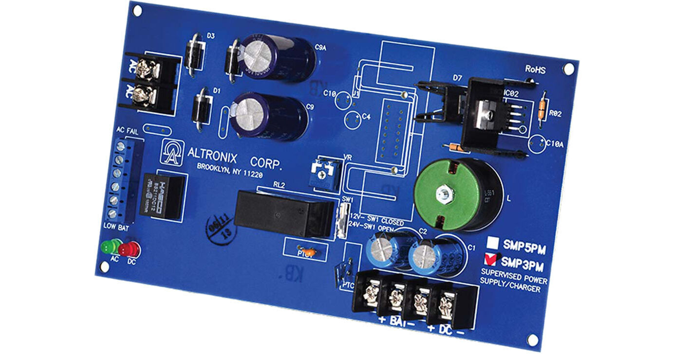 ALTRONIX Switching Supervised Power Supply Board SMP3PM B&H