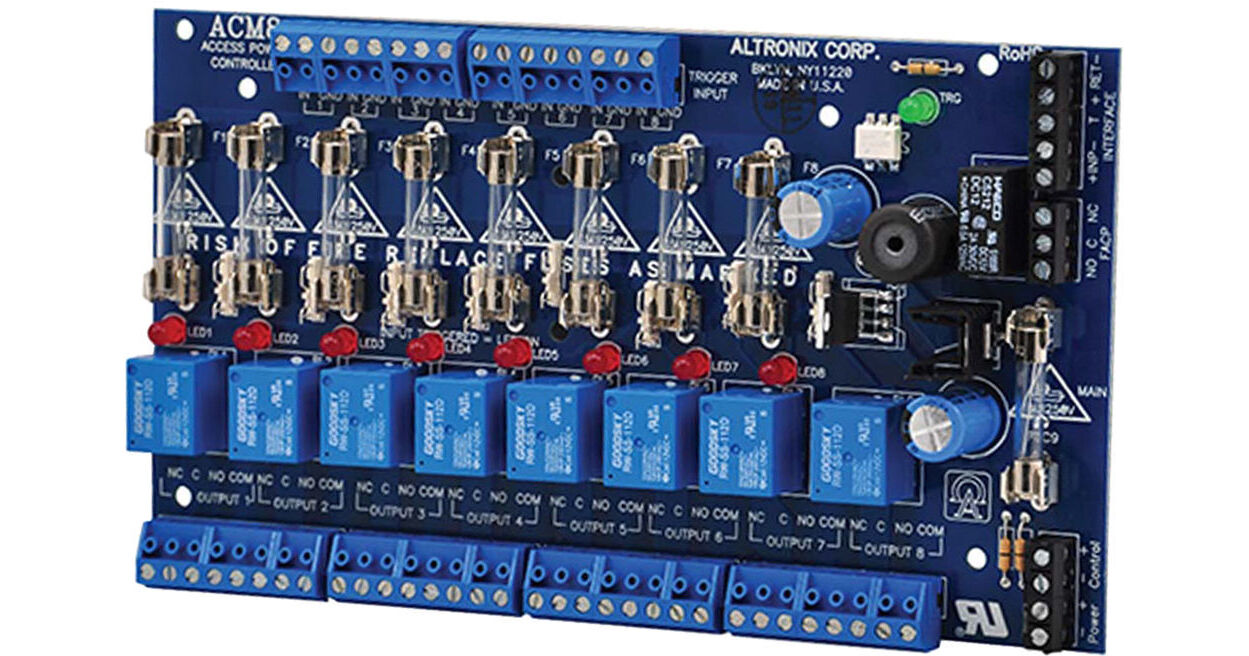 ALTRONIX 8-Output Access Power Controller ACM8 B&H Photo Video