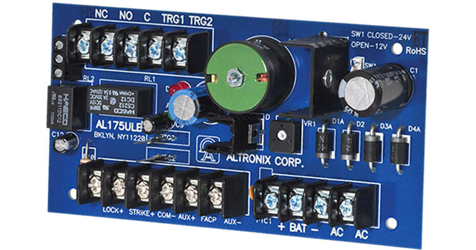 ALTRONIX AL175ULB 24VAC Power Supply/Charger for Access AL175ULB