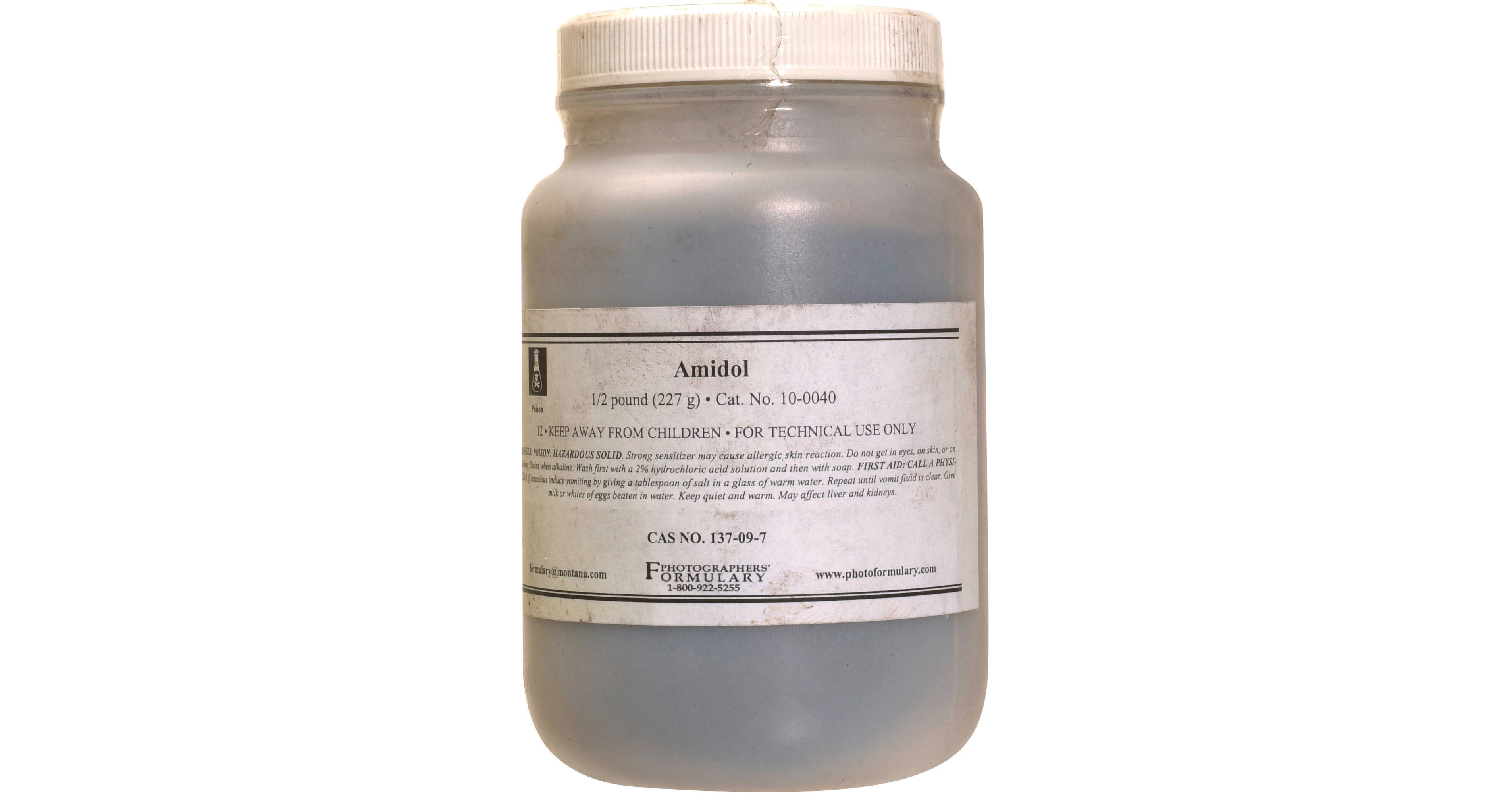 Photographers' Formulary Amidol Developer (0.5 lb) 10-0040 1/2