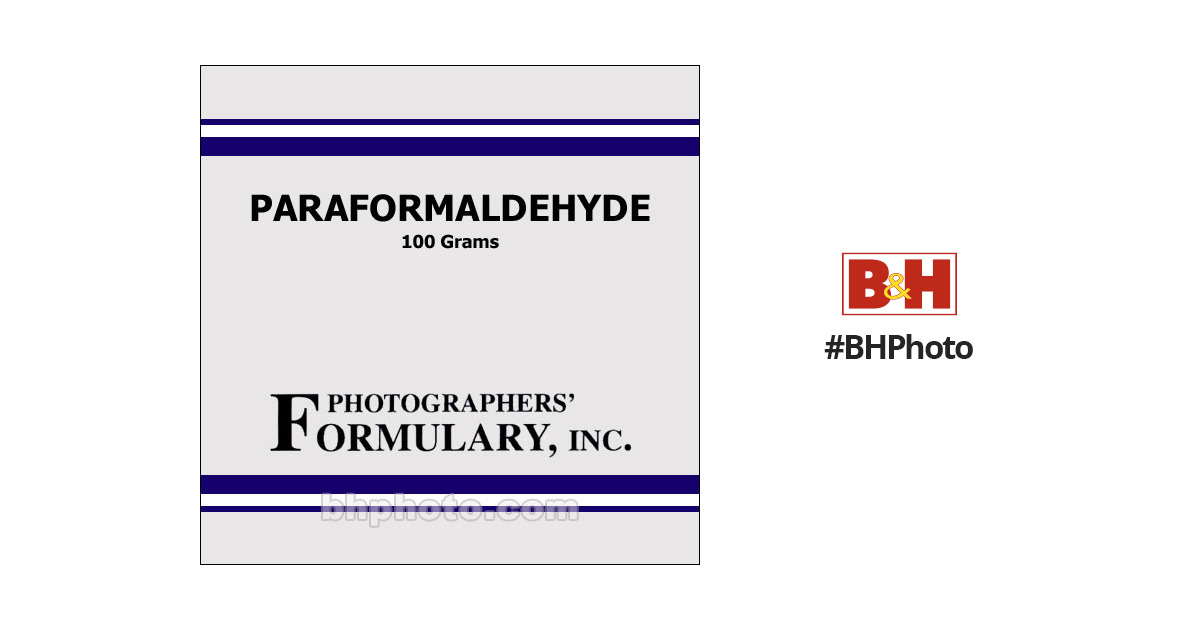 Photographers' Formulary Paraformaldehyde - 100 Grams 10-0860