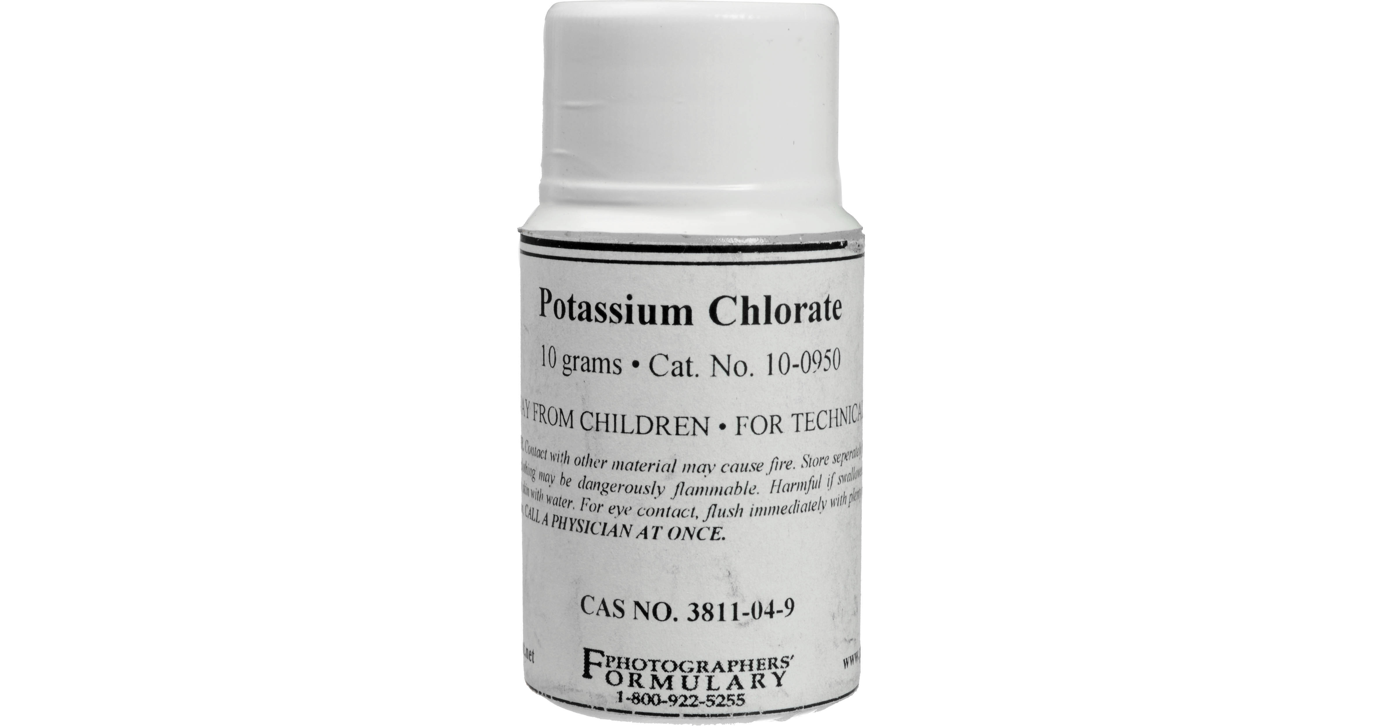 Photographers' Formulary Potassium Chlorate (10g) 10-0950 10G