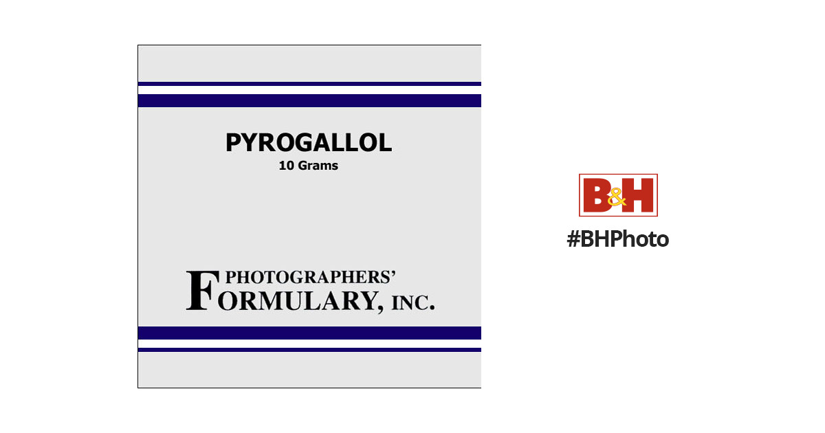 Photographers' Formulary Pyrogallol (10g) 10-1110 10G B&H Photo