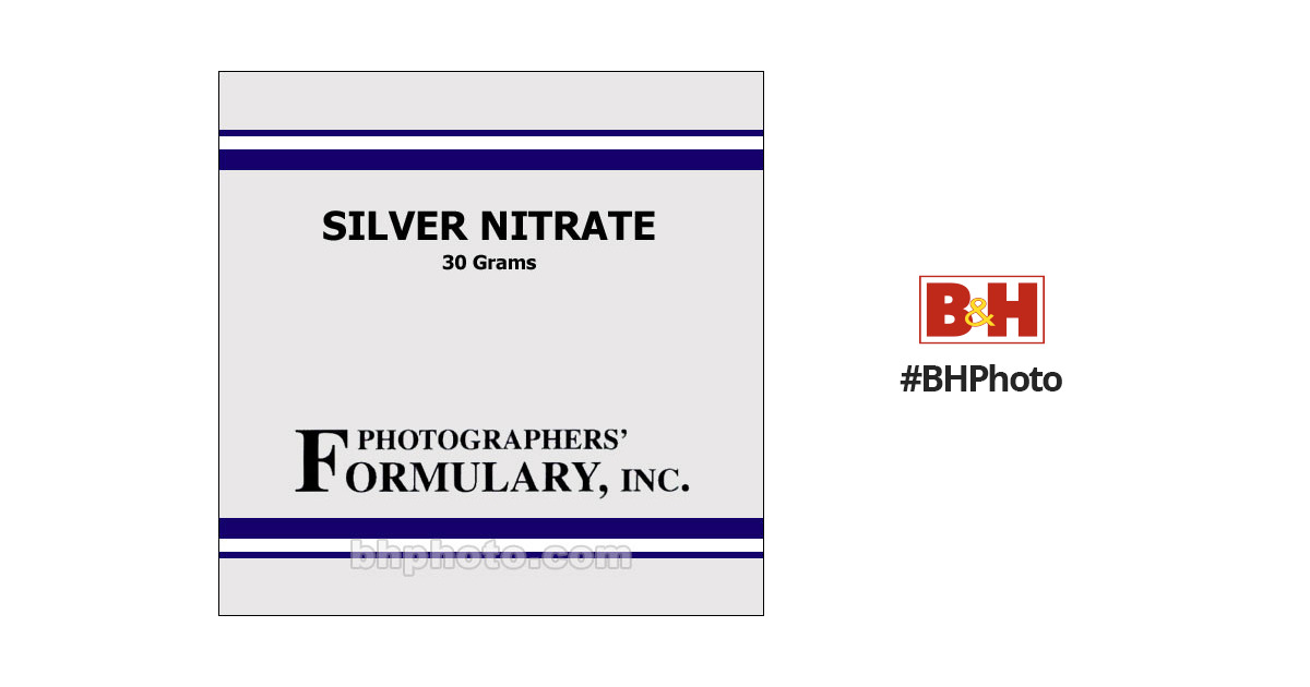 Photographers' Formulary Silver Nitrate (30g) 10-1140 30G B&H
