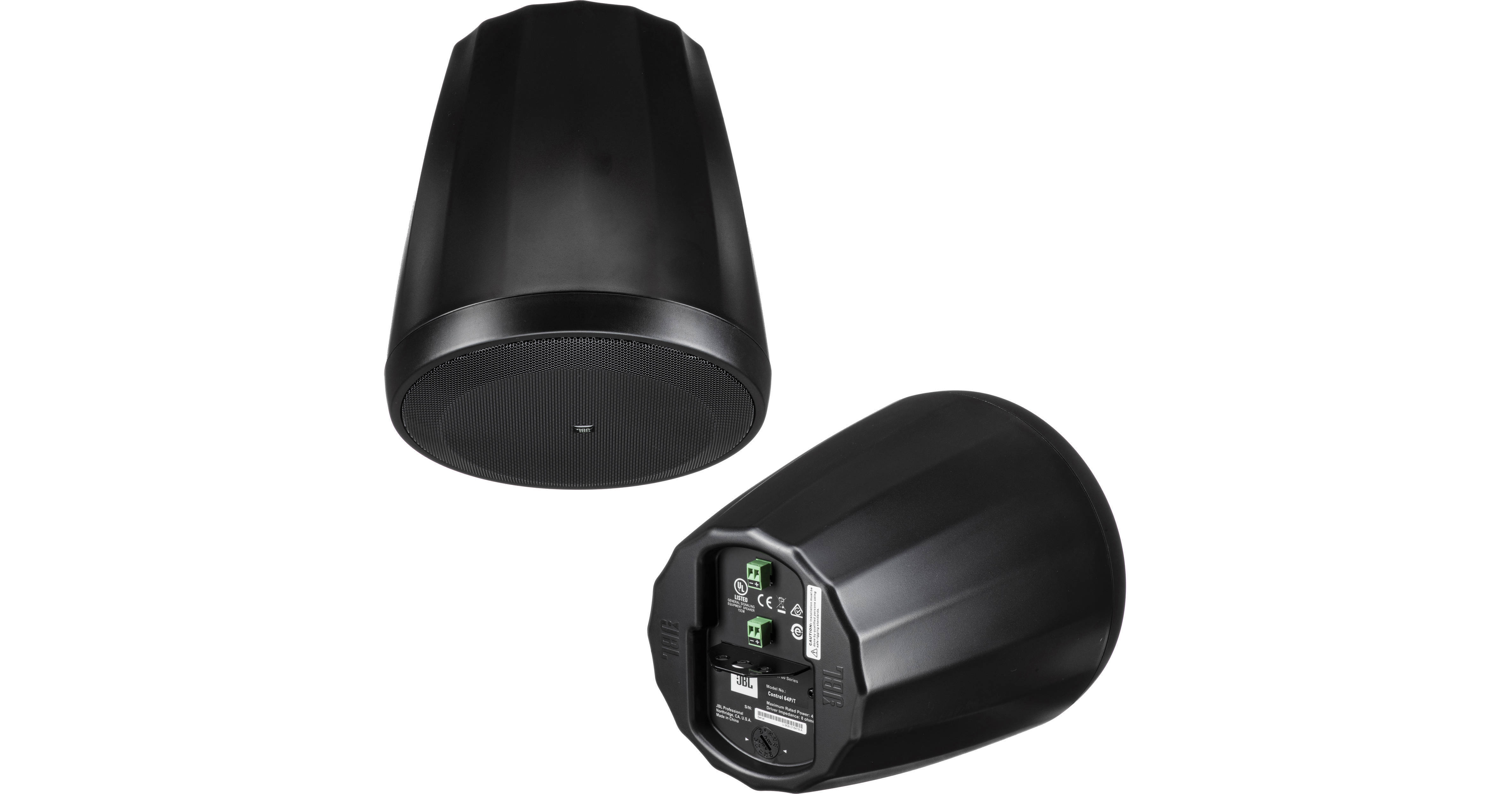 JBL Control 64P/T Full-Range Pendant Speaker (Black, Pair)