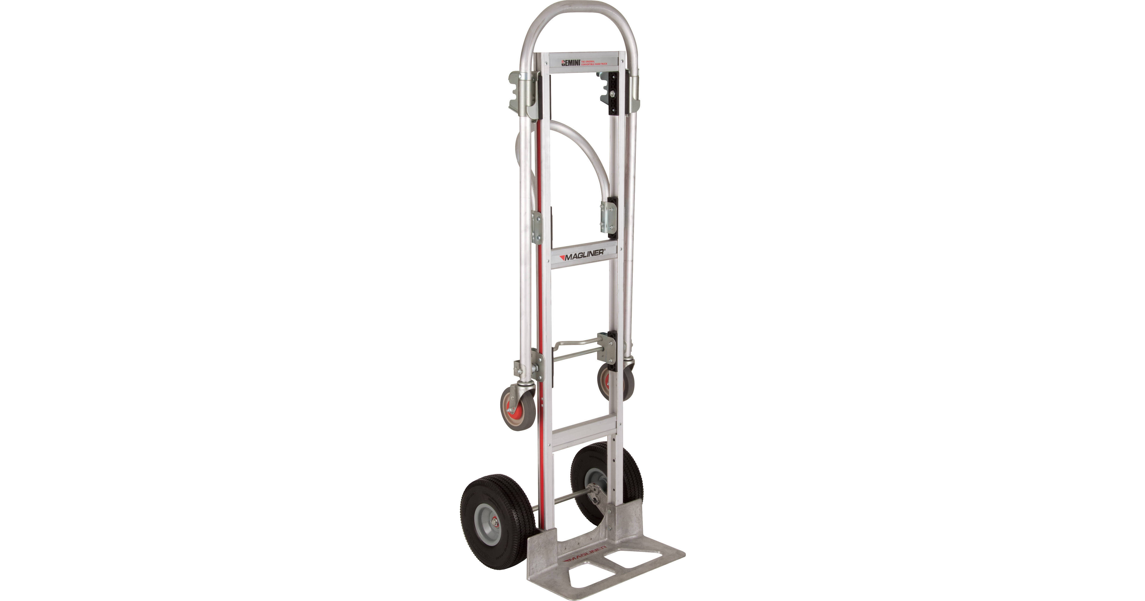 Magliner Gemini Sr. Convertible Hand Truck with 10" GMA81UAC B&H