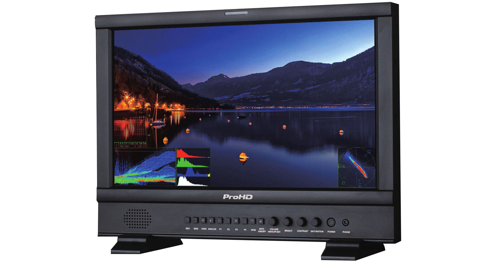 JVC DT-N17F ProHD 17.3" Broadcast Studio LCD Monitor DT-N17F B&H