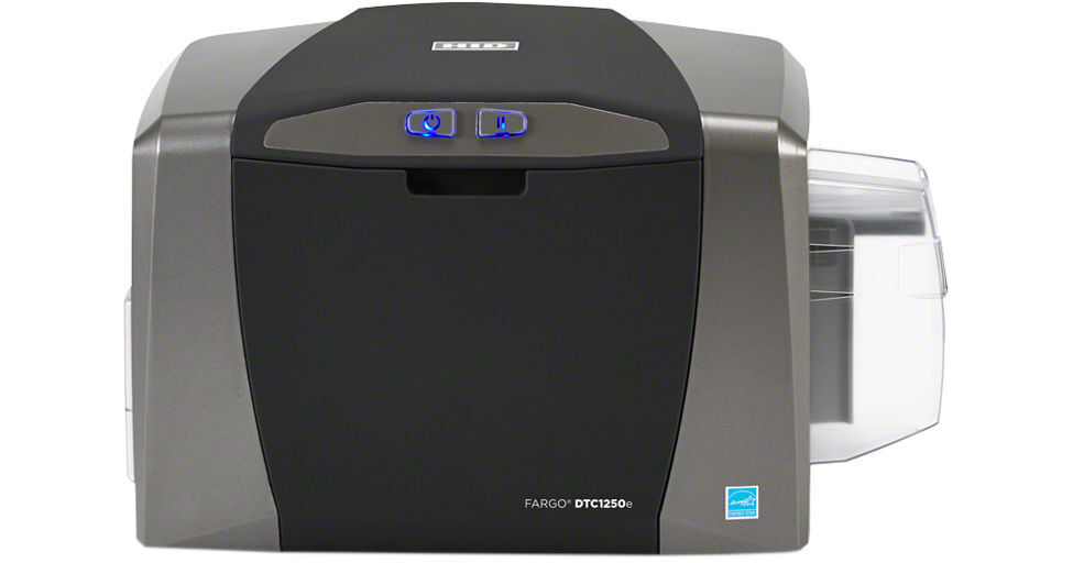Fargo DTC1250e Single-Sided ID Card USB Printer 50026 B&H Photo