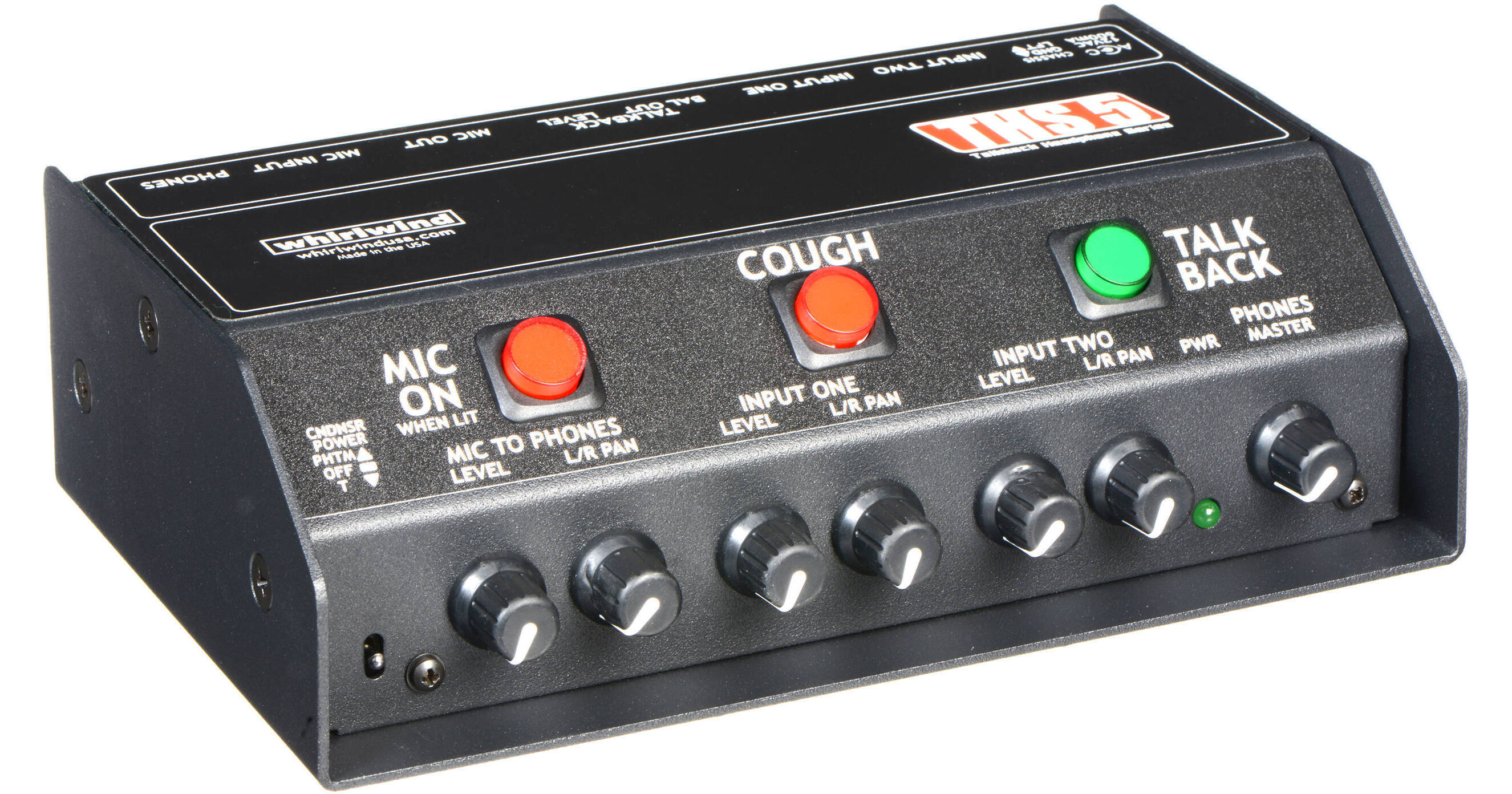 Whirlwind THS 5 Talkback Headphone Box Sports Announcer THS5 B&H
