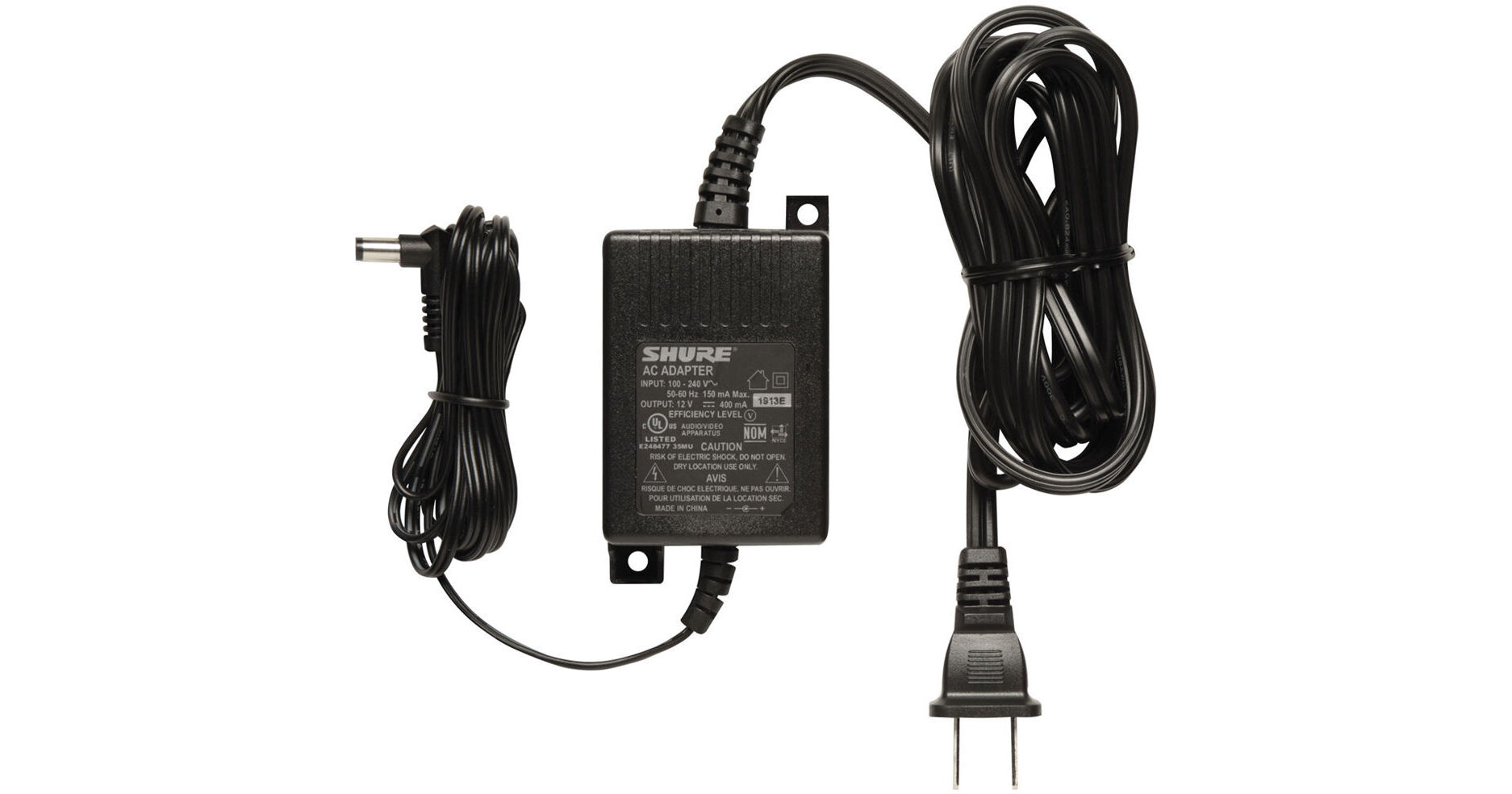 Shure PS24US Power Supply for Select Wireless Receivers PS24US