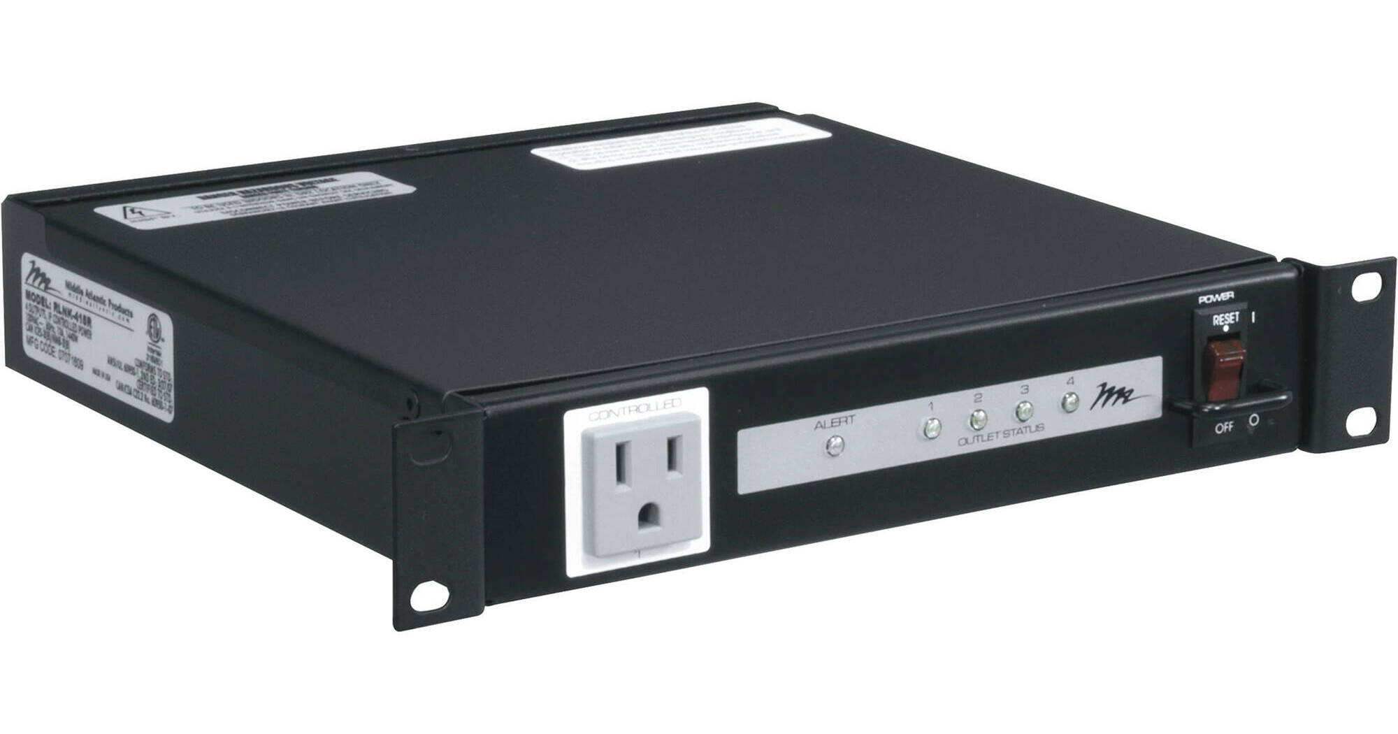 Middle Atlantic Select Series 4-Outlet PDU with RackLink