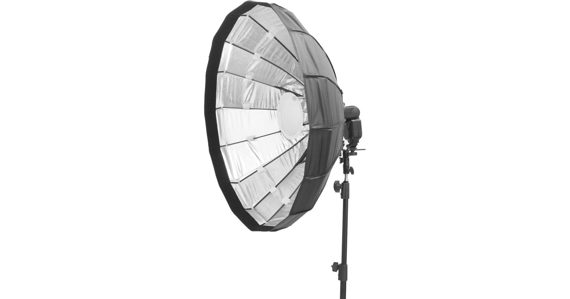 Pictools Folding Beauty Dish with Grid and Speedlite PTFBD80 B&H