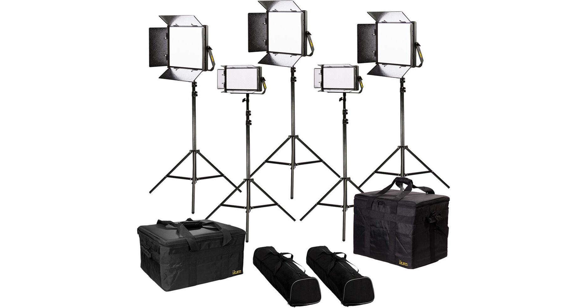 ikan Lyra Bi-Color 5-Point LED Soft Panel Light Kit LB-3F2H B&H