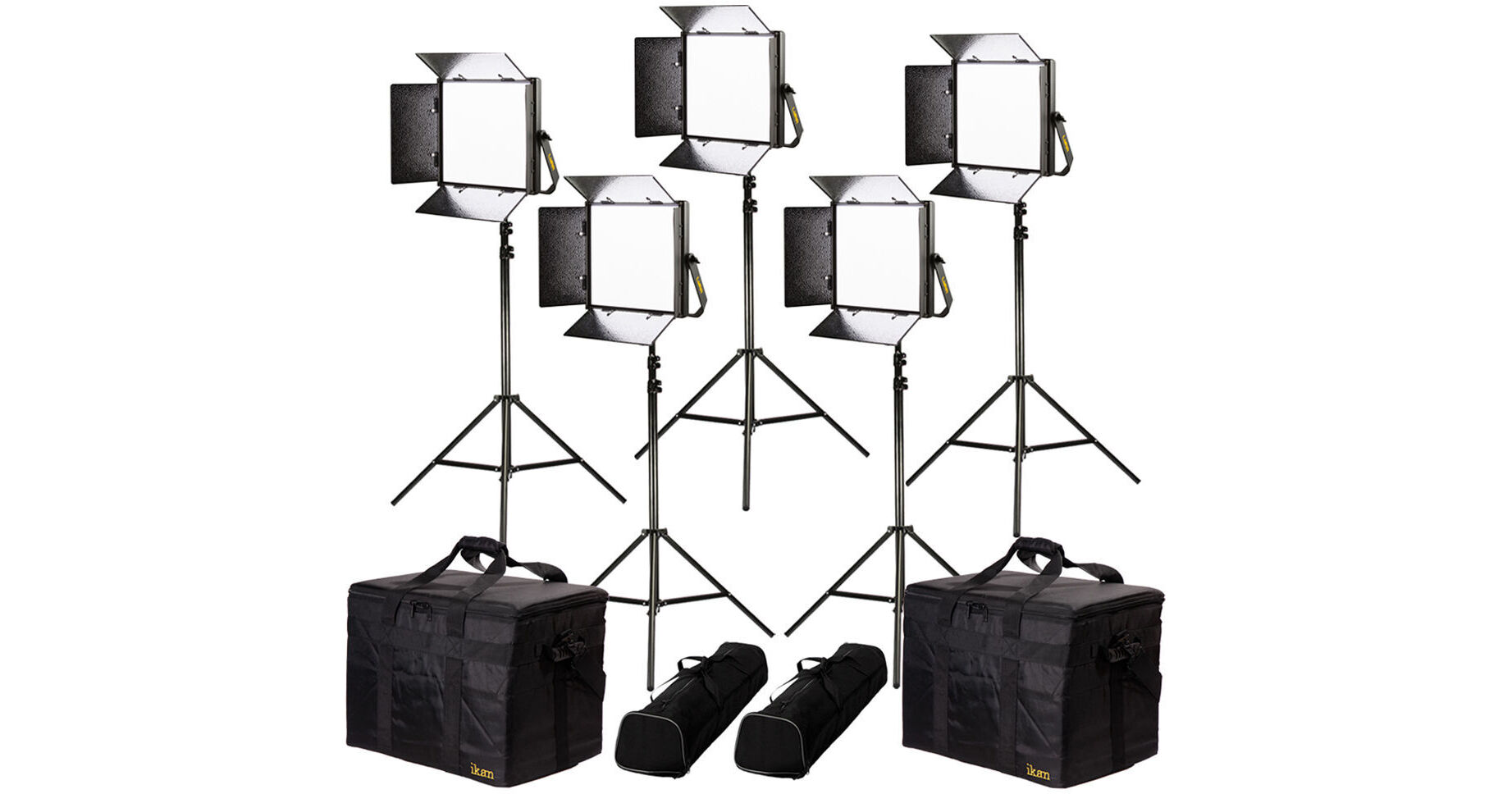 ikan Lyra Bi-Color 5-Point LED Soft Panel Light Kit LB10-5PT-KIT