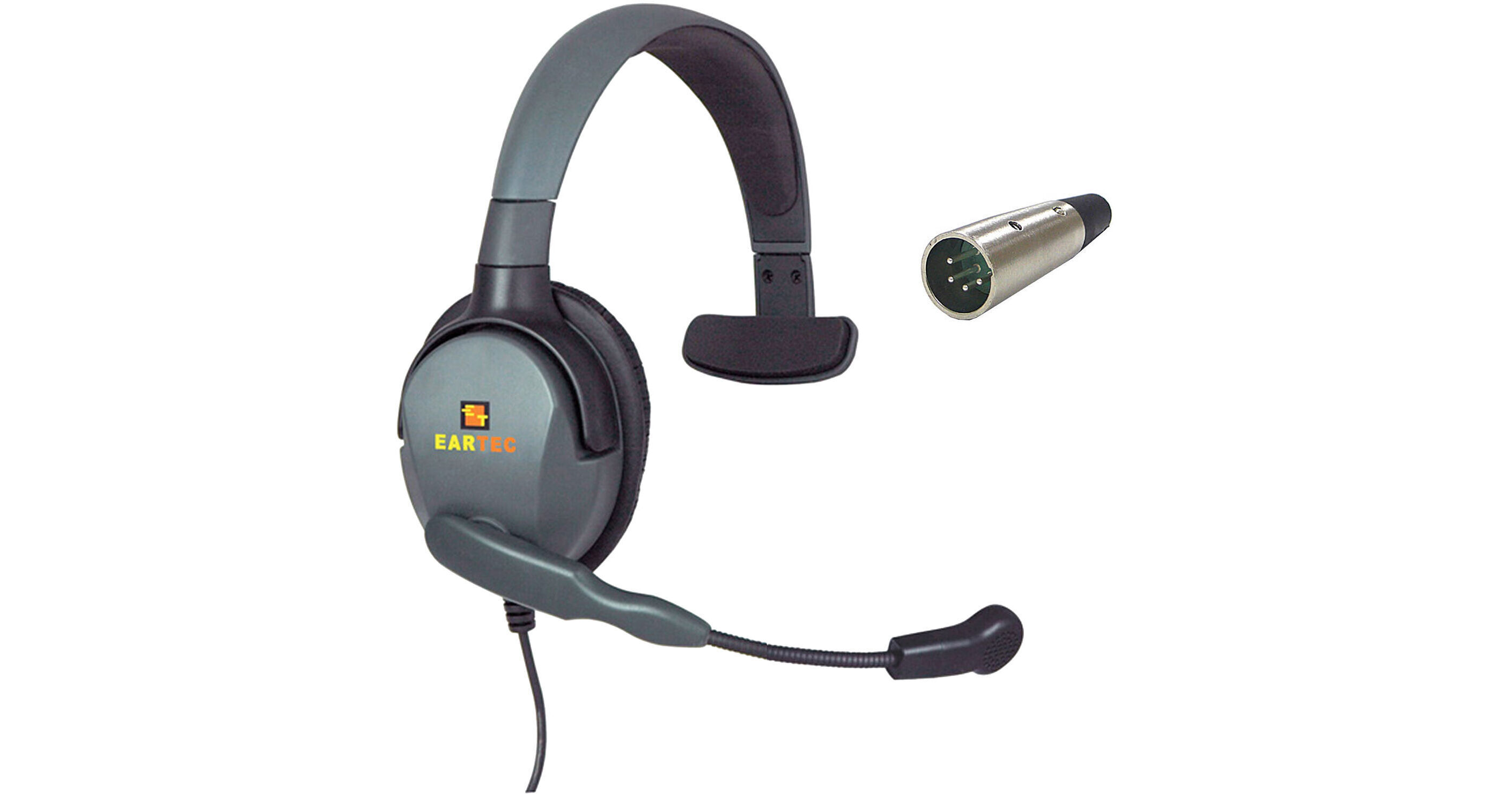 Eartec Max 4G Single Headset with 4-Pin XLR Male MXS4XLR/M B&H