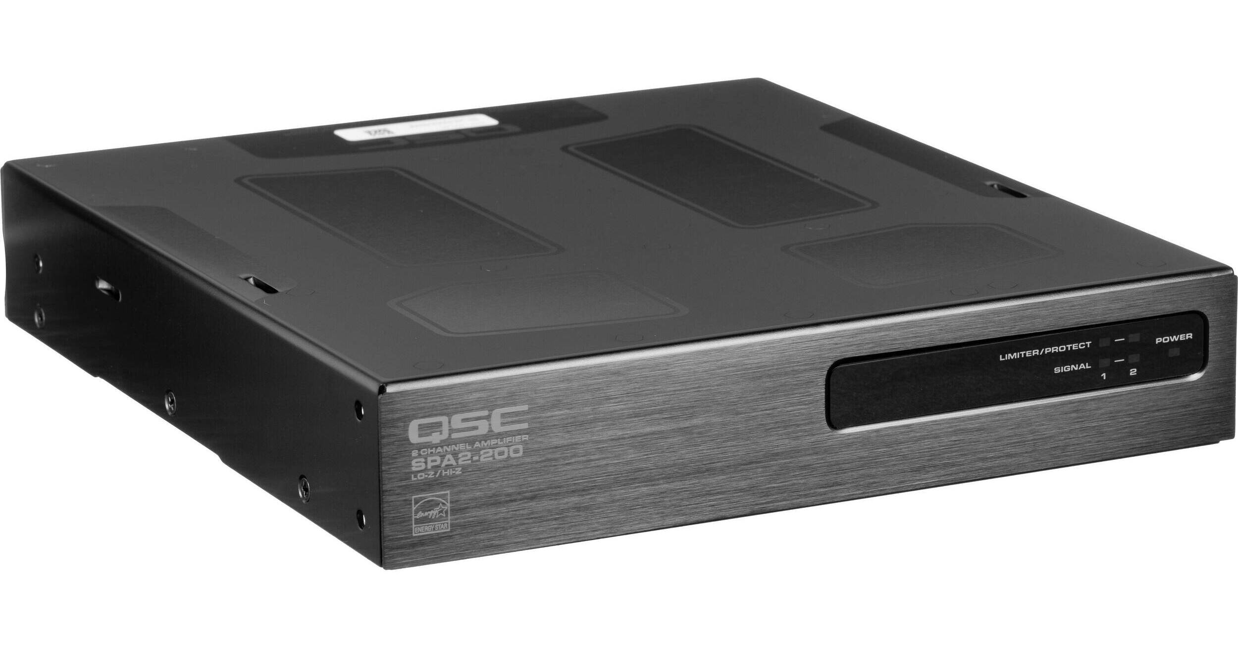 QSC SPA2-200 2-Channel Power Amplifier (200W) SPA2-200 B&H Photo