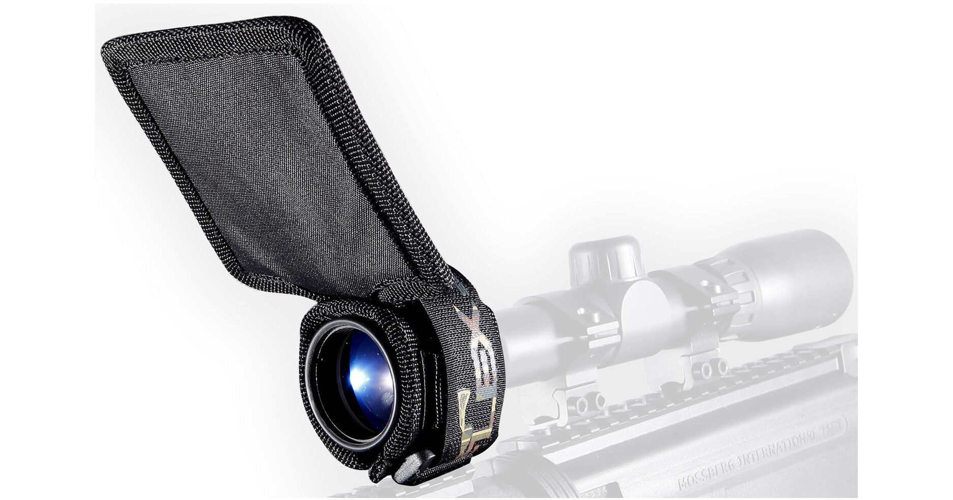 Flex Sun Shade Universal Riflescope Sun Shade (Black) FSS1B B&H