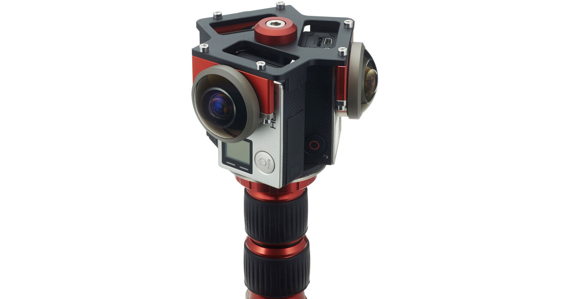 Entaniya Fisheye Rig for Three GoPro HERO4 Black Cameras ENT3CRG