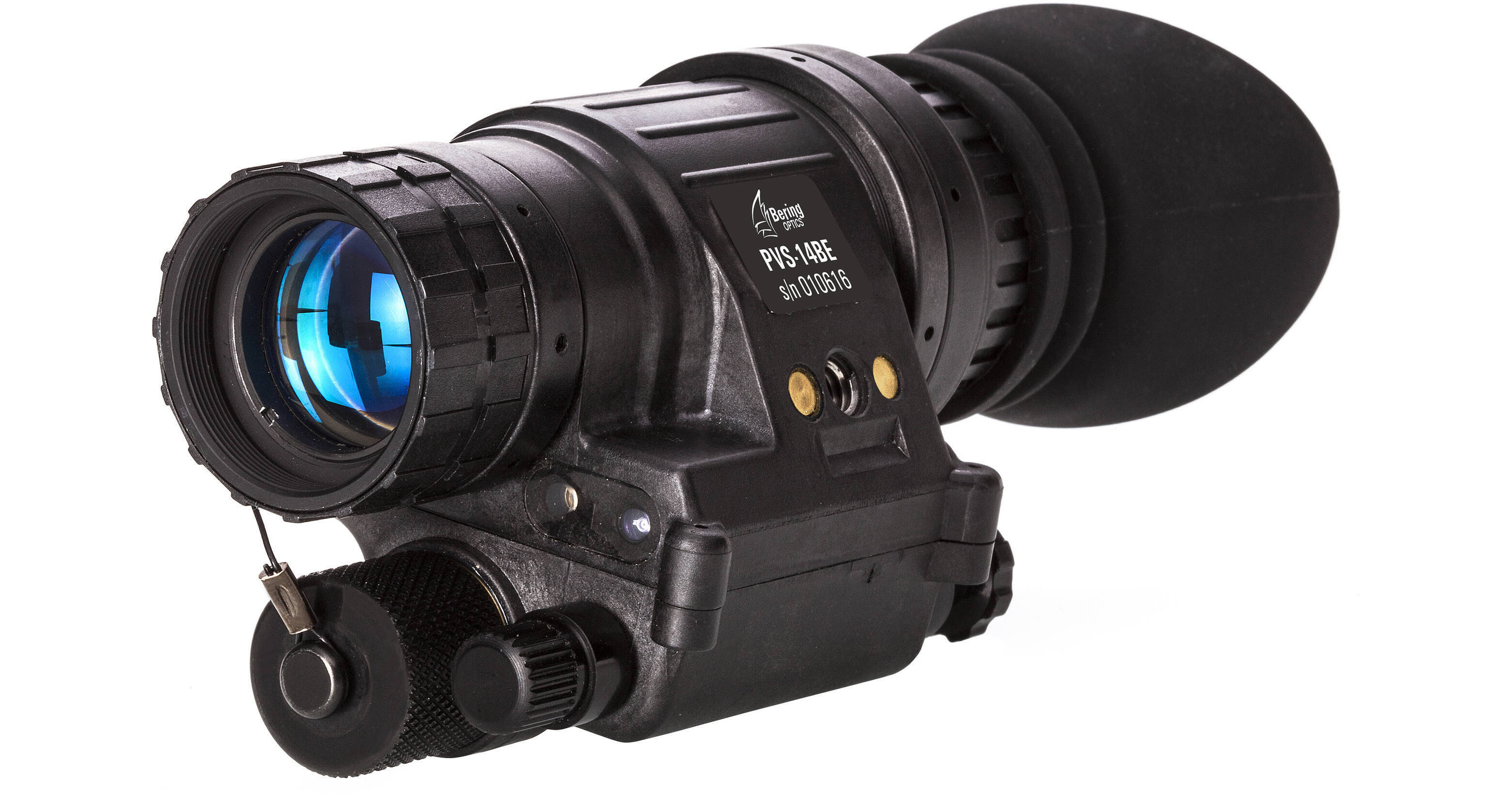 Bering Optics PVS-14BE 1x22 2nd Gen White Phosphor & BE72140MGW