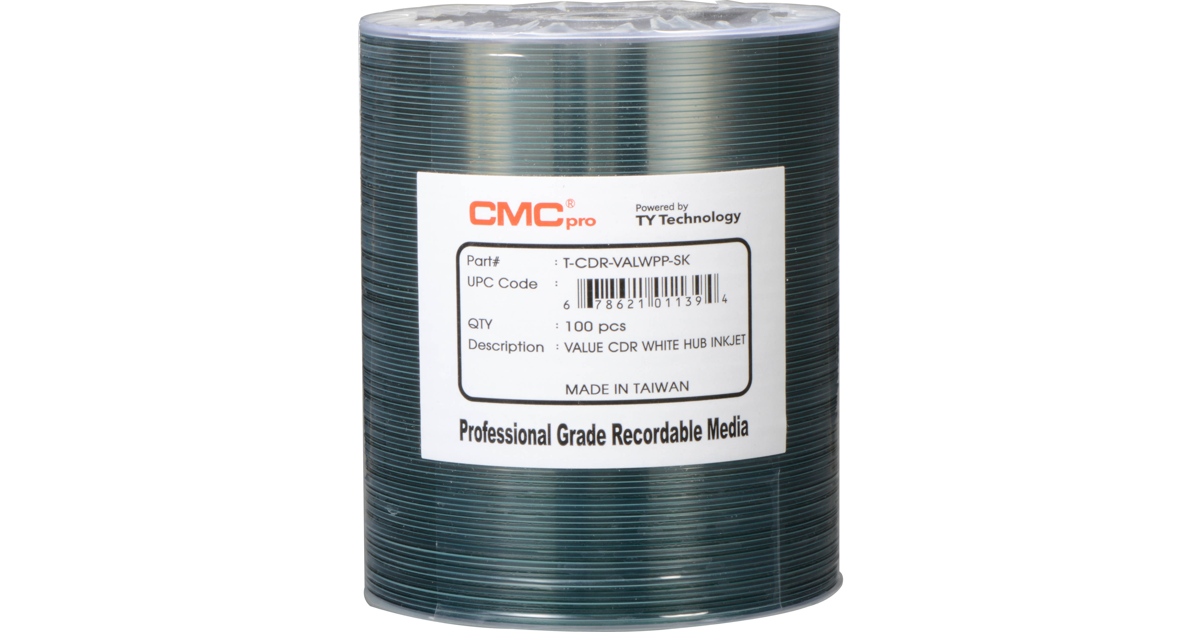 CMC Pro 48x Professional Grade Inkjet Printable TCDR-VALWPP-SK