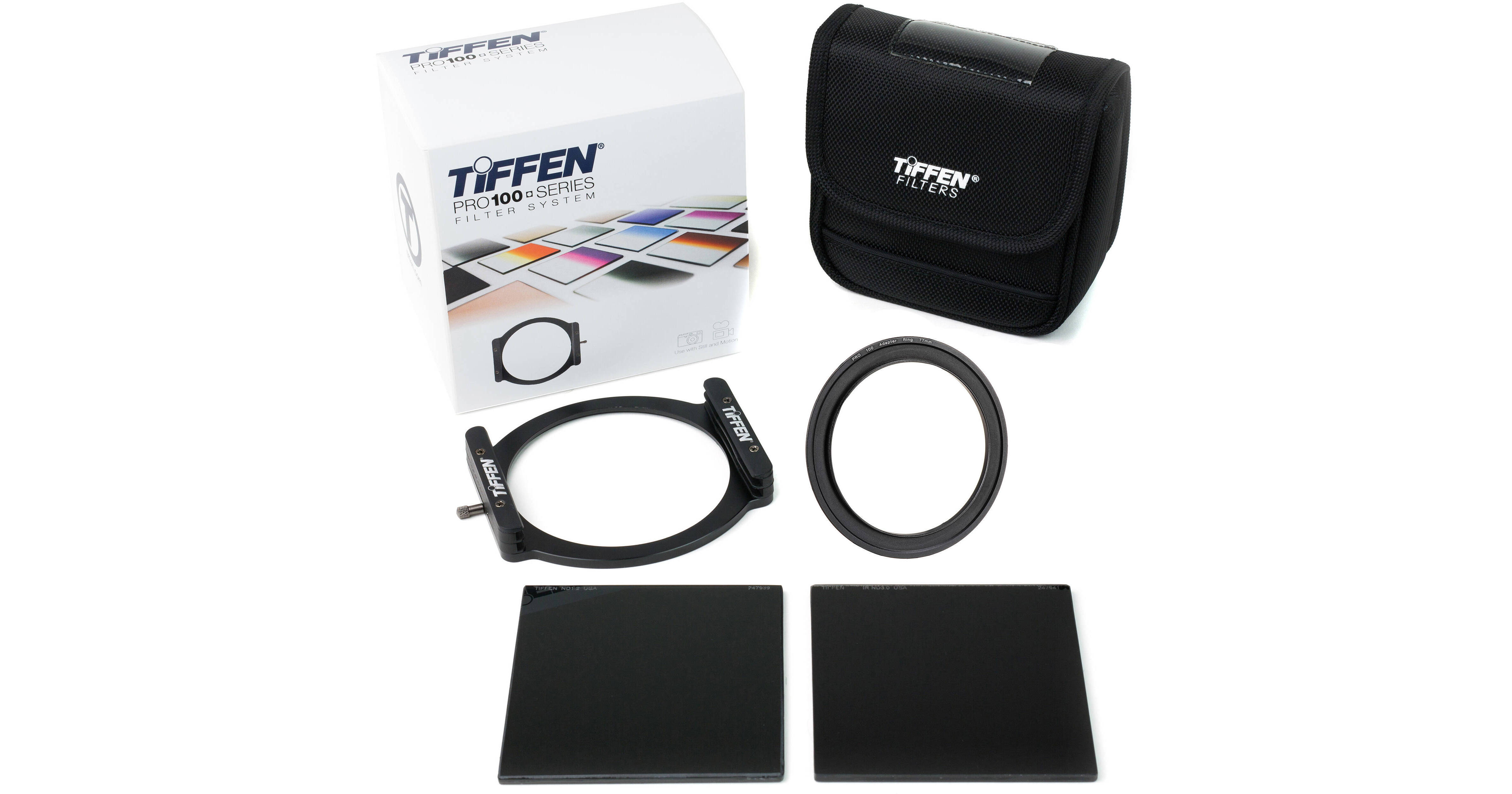 Tiffen Pro100 Long Exposure Filter Kit with 4 x 4" PRO100LEXPKT