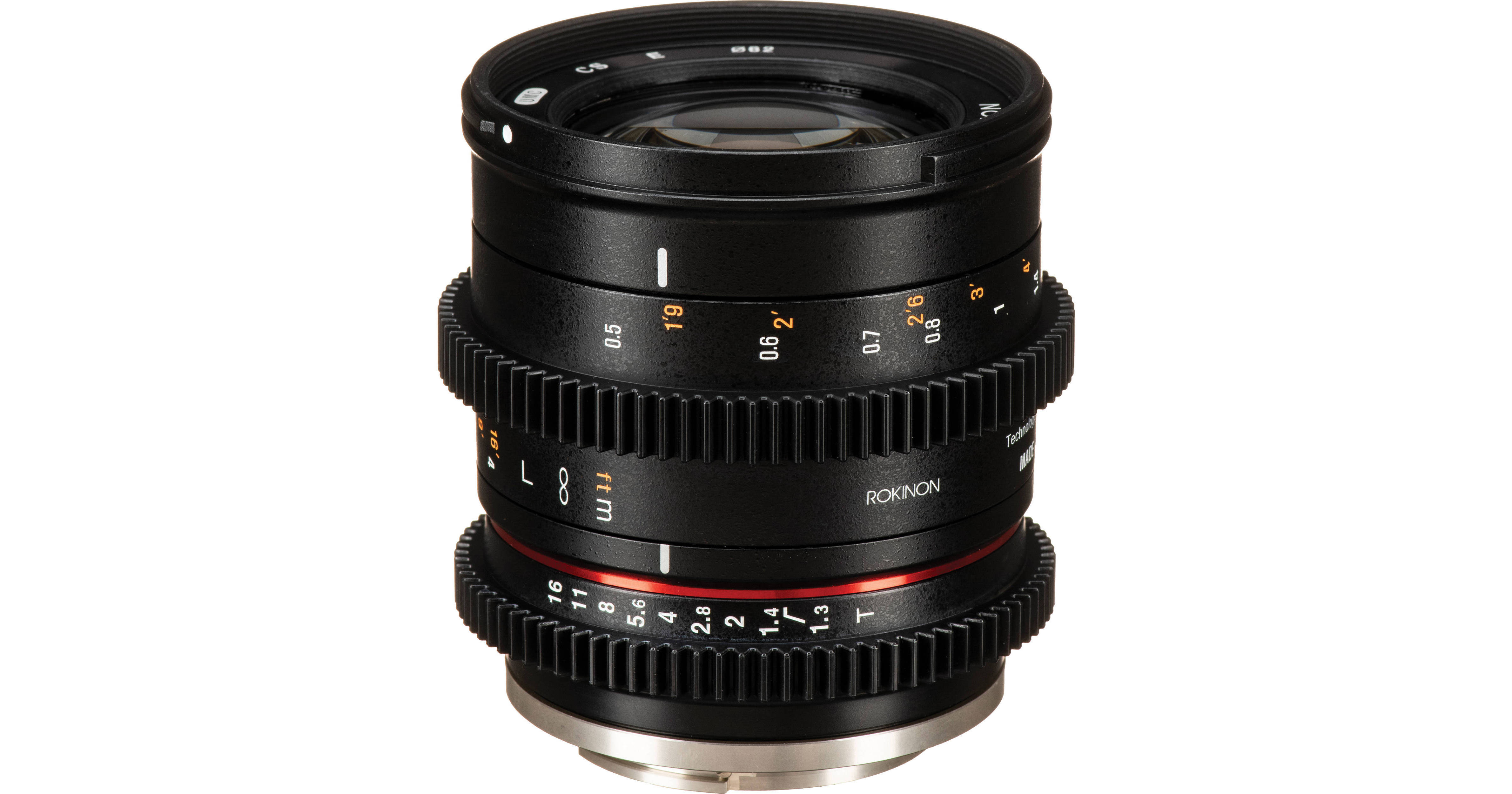 Rokinon 50mm T1.3 Compact High-Speed Cine Lens for Sony E