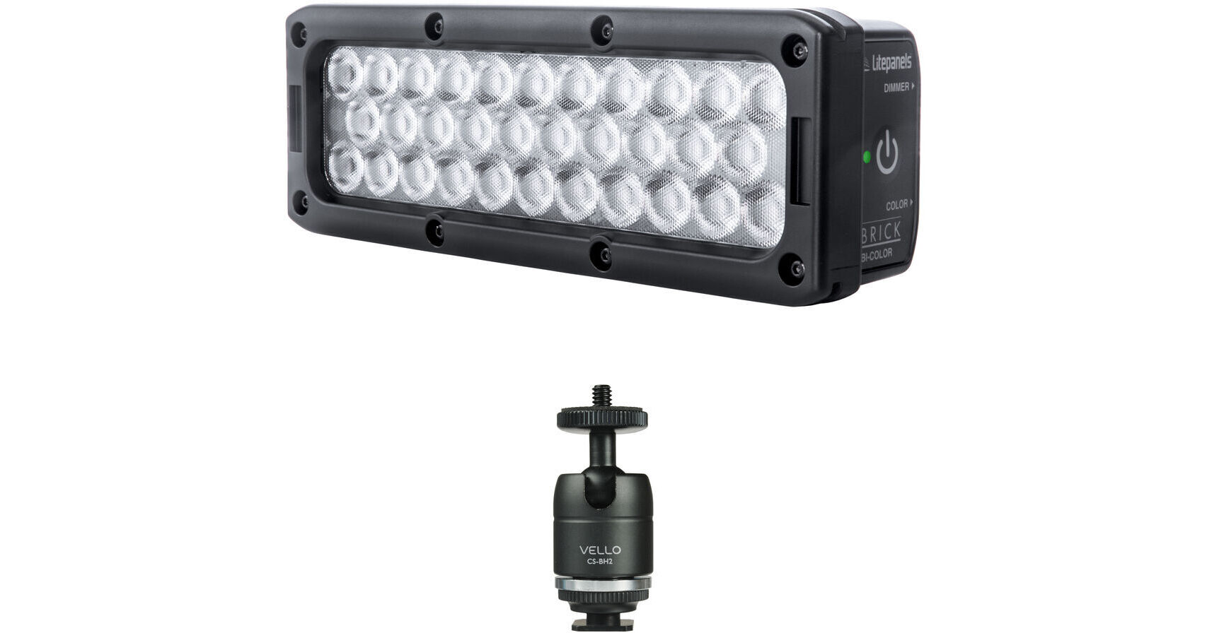 Litepanels Brick Bi-Color On-Camera LED Light Kit with