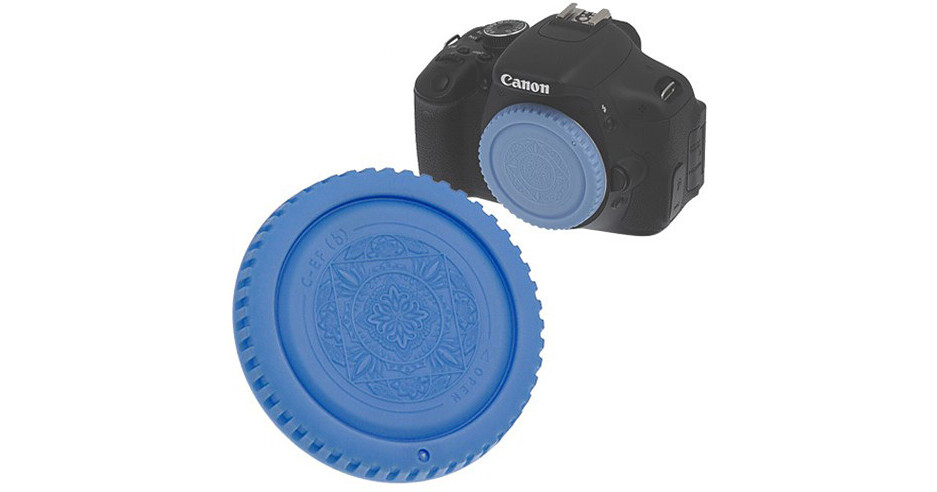FotodioX Designer Body Cap for Canon EF Mount BODY-EOS-BLUE B&H
