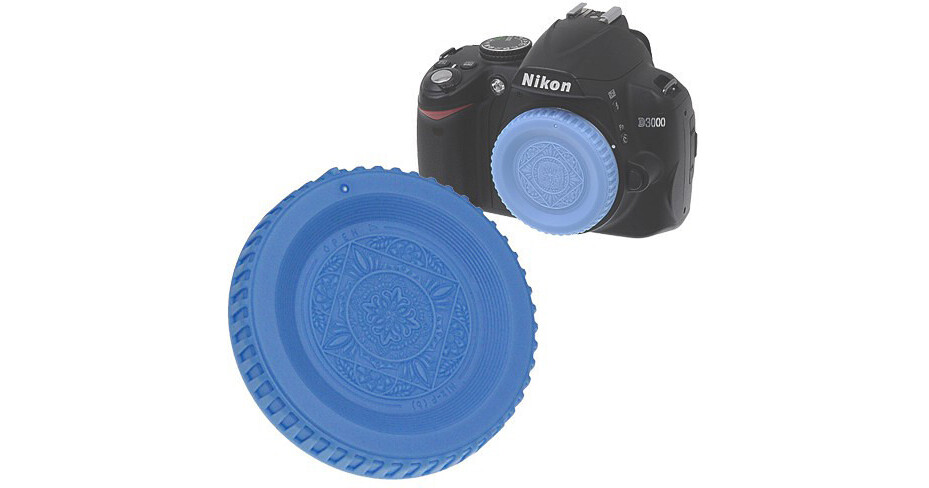 FotodioX Designer Body Cap for Nikon F Mount BODY-NIK-BLUE B&H