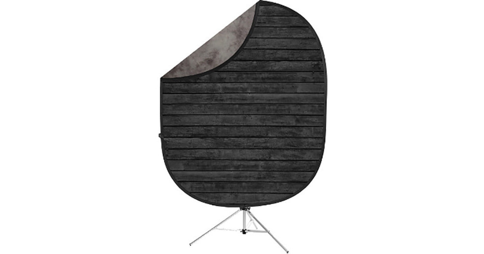 Savage Collapsible 5 x 7' Backdrop with 8' Stand Kit CB182-KIT
