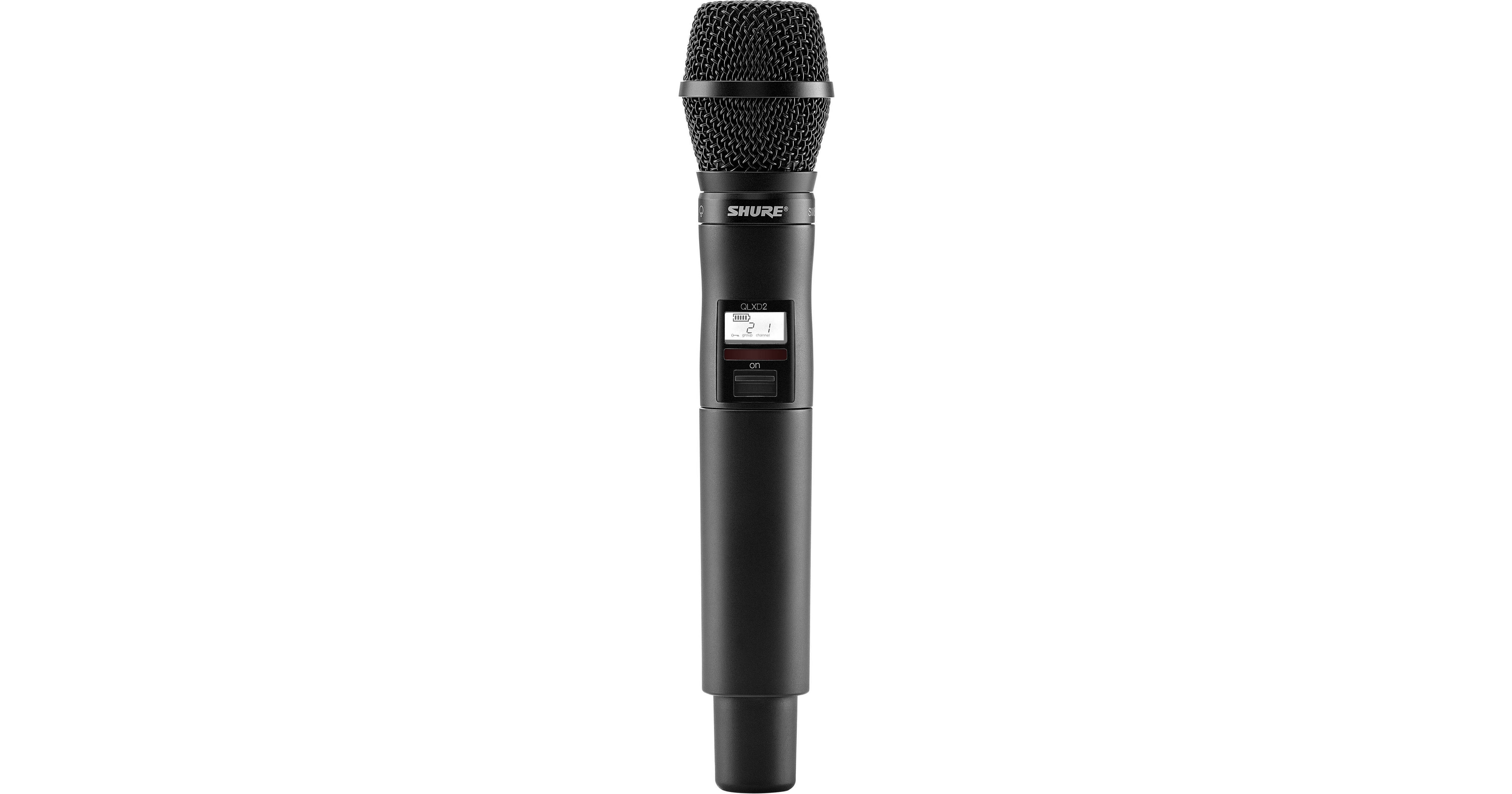 Shure QLXD2/SM87 Digital Handheld Wireless QLXD2/SM87-V50 B&H