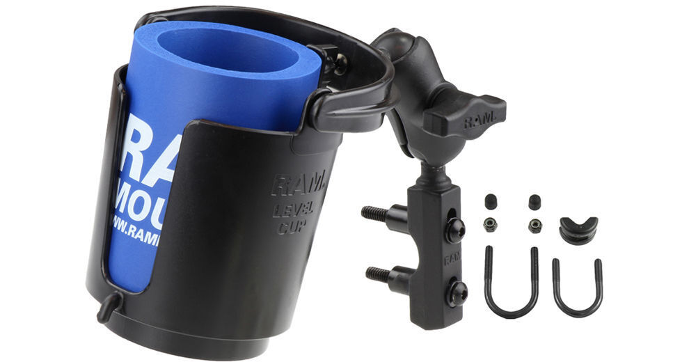 RAM MOUNTS Level-Cup Self-Leveling Drink Holder RAM-B-174-A-132U