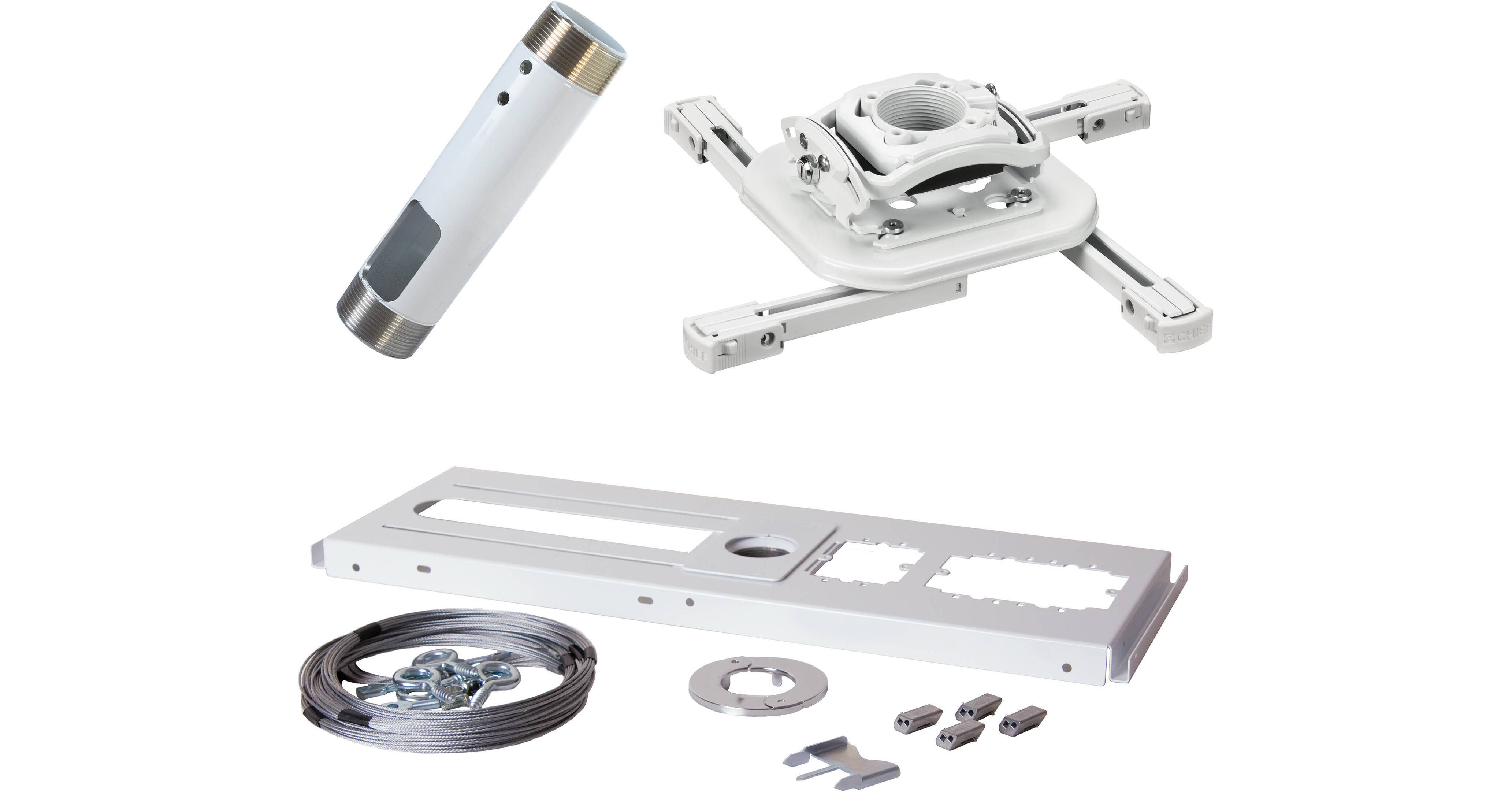 Chief Projector Ceiling Mount Kit with Universal Mount, KITMS018