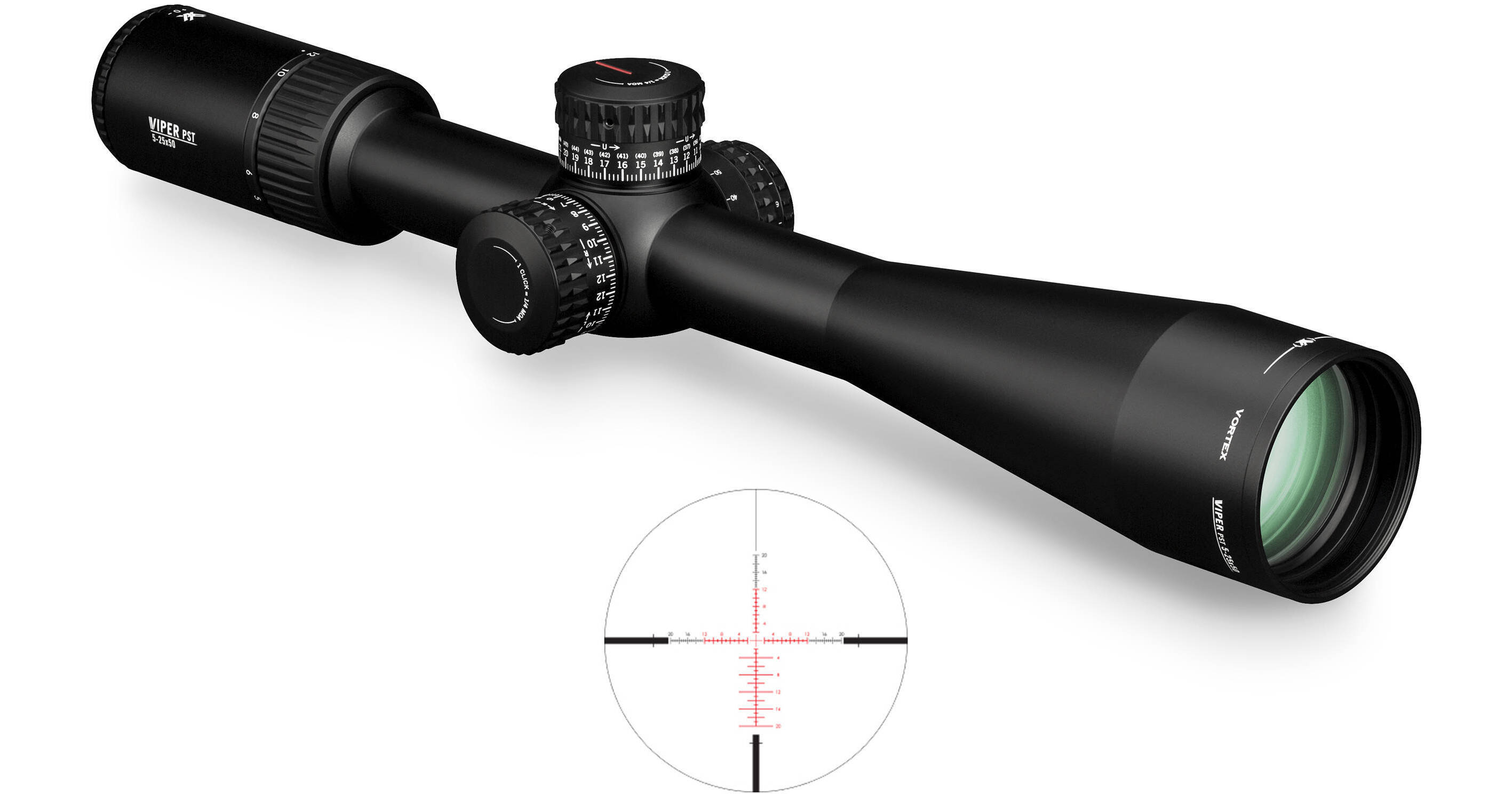Vortex 5-25x50 Viper PST Gen II Riflescope PST-5251 B&H Photo