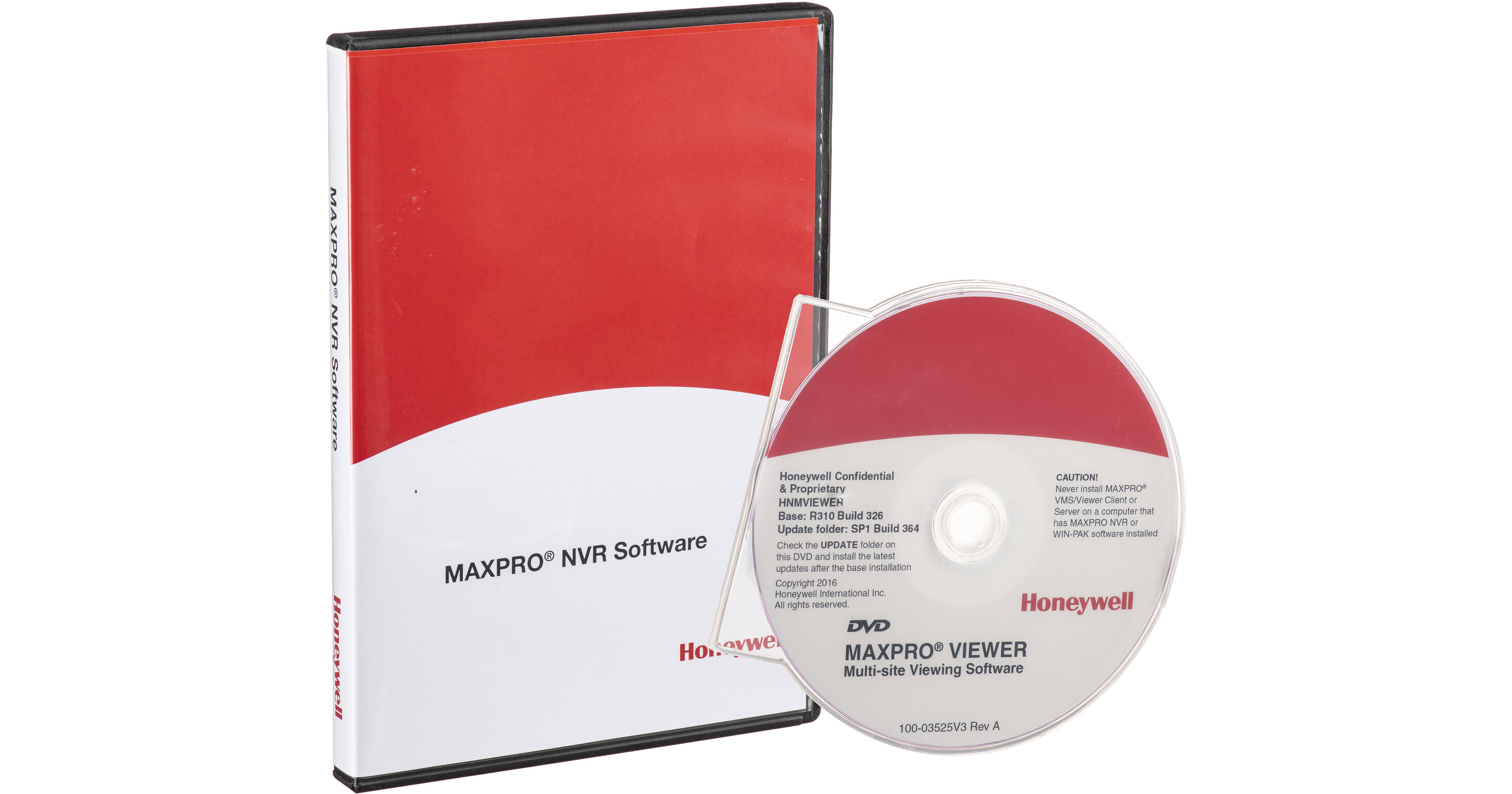 Honeywell MAXPRO NVR Base Software and License for 4 MPNVRSW4