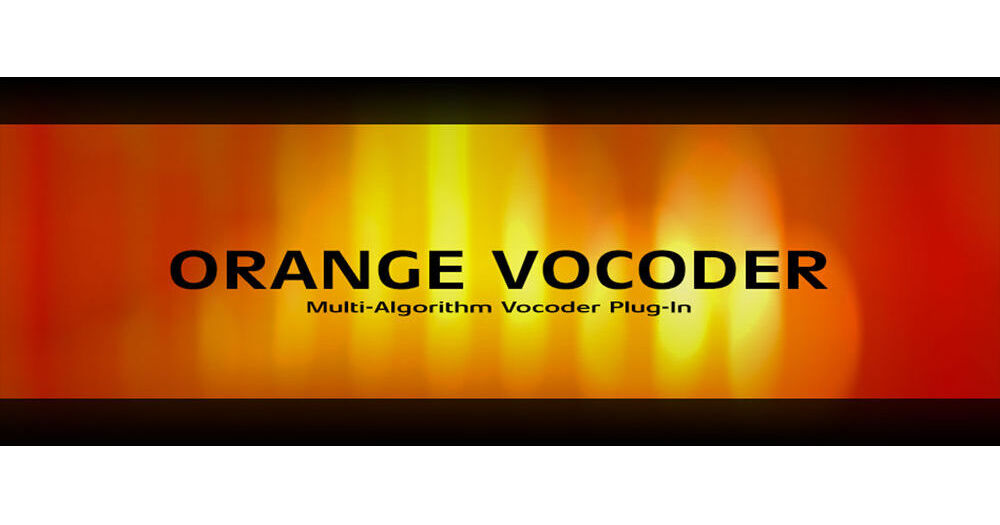 Zynaptiq ORANGE VOCODER AU - Real-Time Vocoder Effects