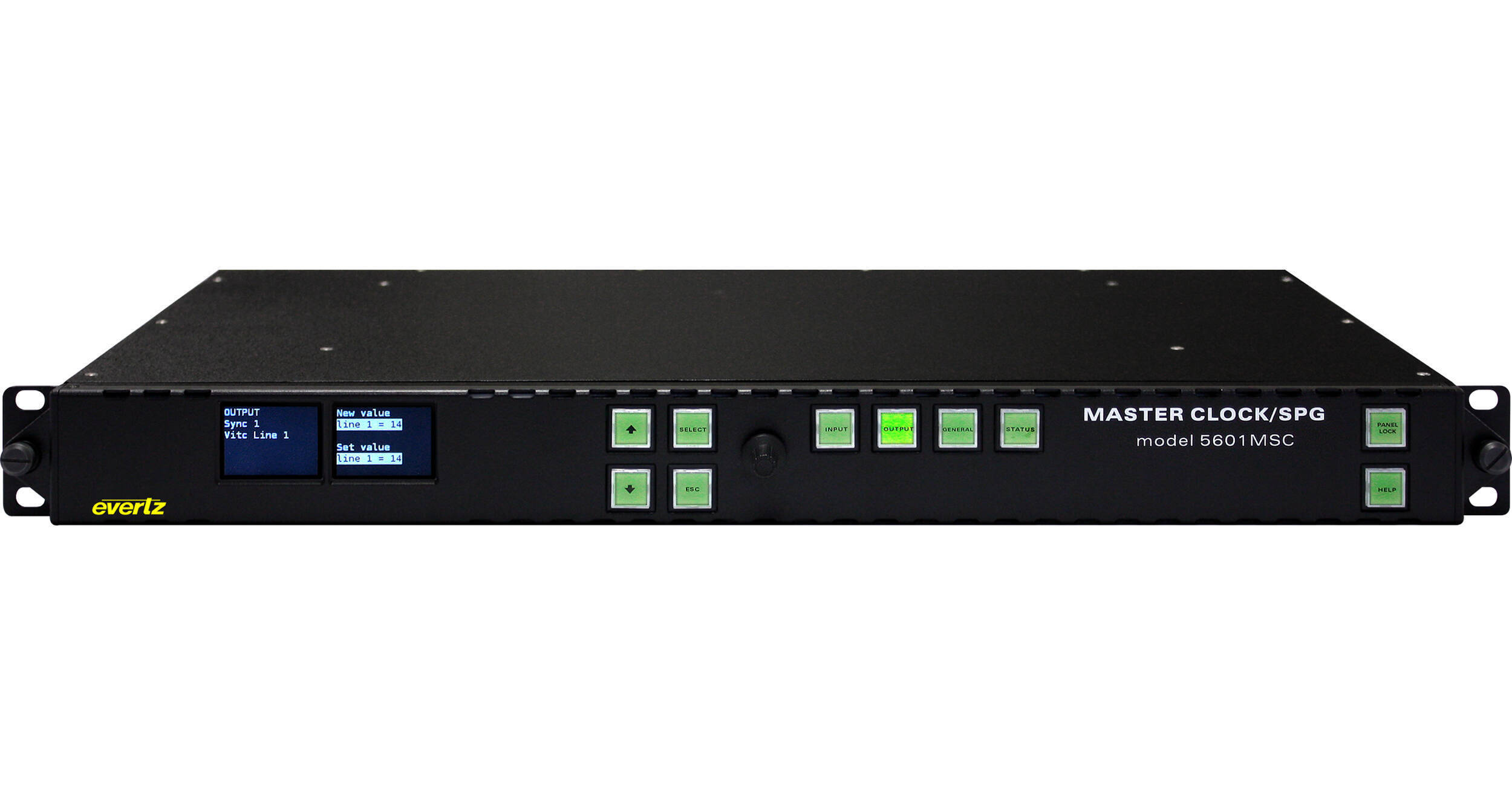 Evertz Microsystems 5601MSC Master SPG Clock System 5601MSC B&H