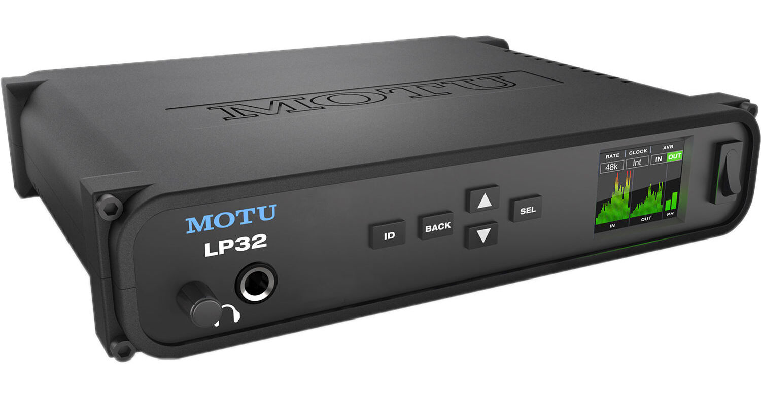 MOTU LP32 4-Bank ADAT/SMUX Optical Interface 9370 B&H Photo Video