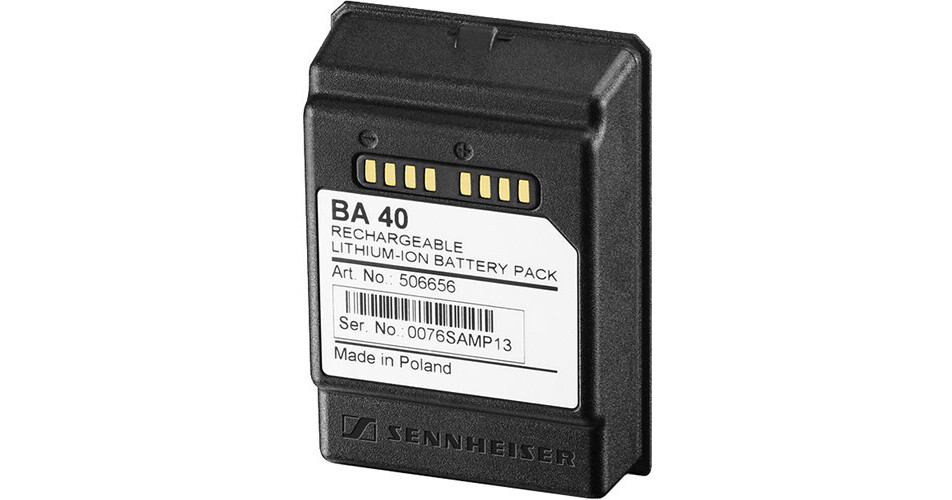 Sennheiser Rechargeable Battery for SL 133-S DW and SL BA 40 B&H