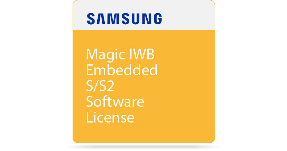 Samsung Magic IWB Embedded S/S2 Software License BW-EDS30WSA B&H