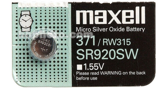 General Brand 371 1.5V Silver Oxide Battery 371 B&H Photo Video