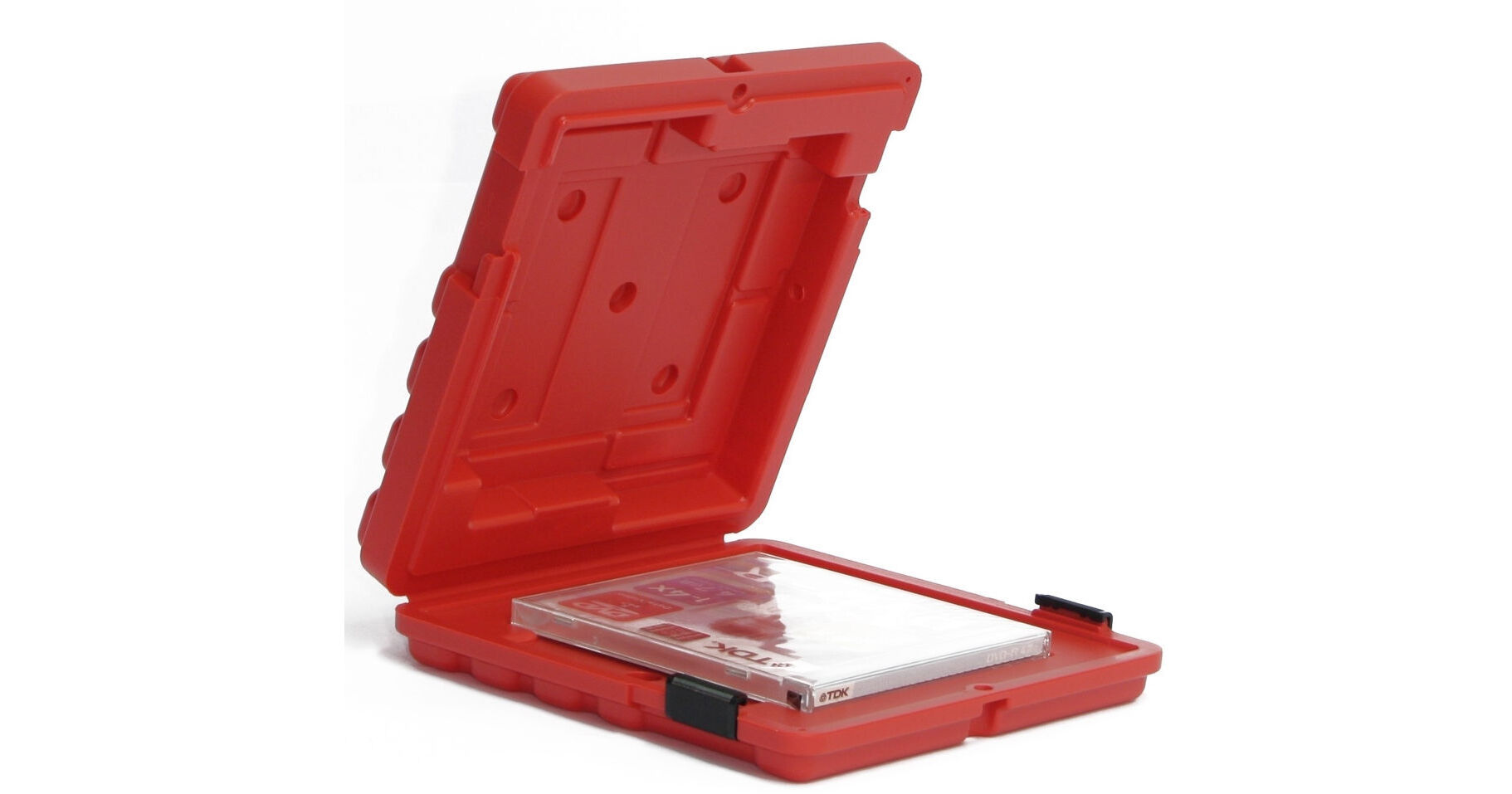 Turtle Mailer Case for One LTO or DLT Size Tape (Red) 10-675109